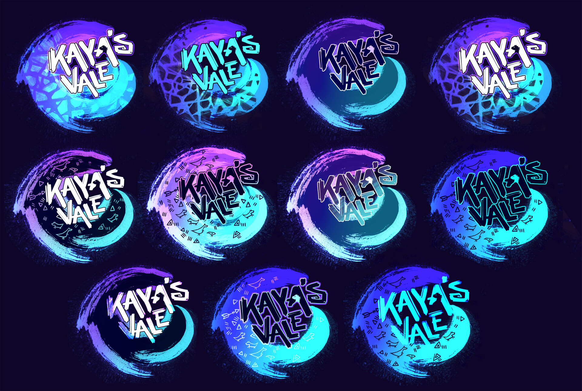 Kim Pitcher - Kaya's Vale: Logo Design