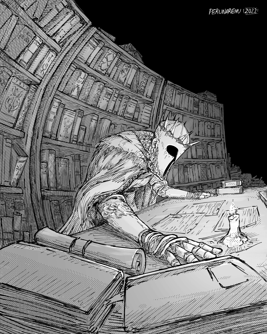 ArtStation - Sir Gideon Ofnir, the All-Knowing (Elden Ring)