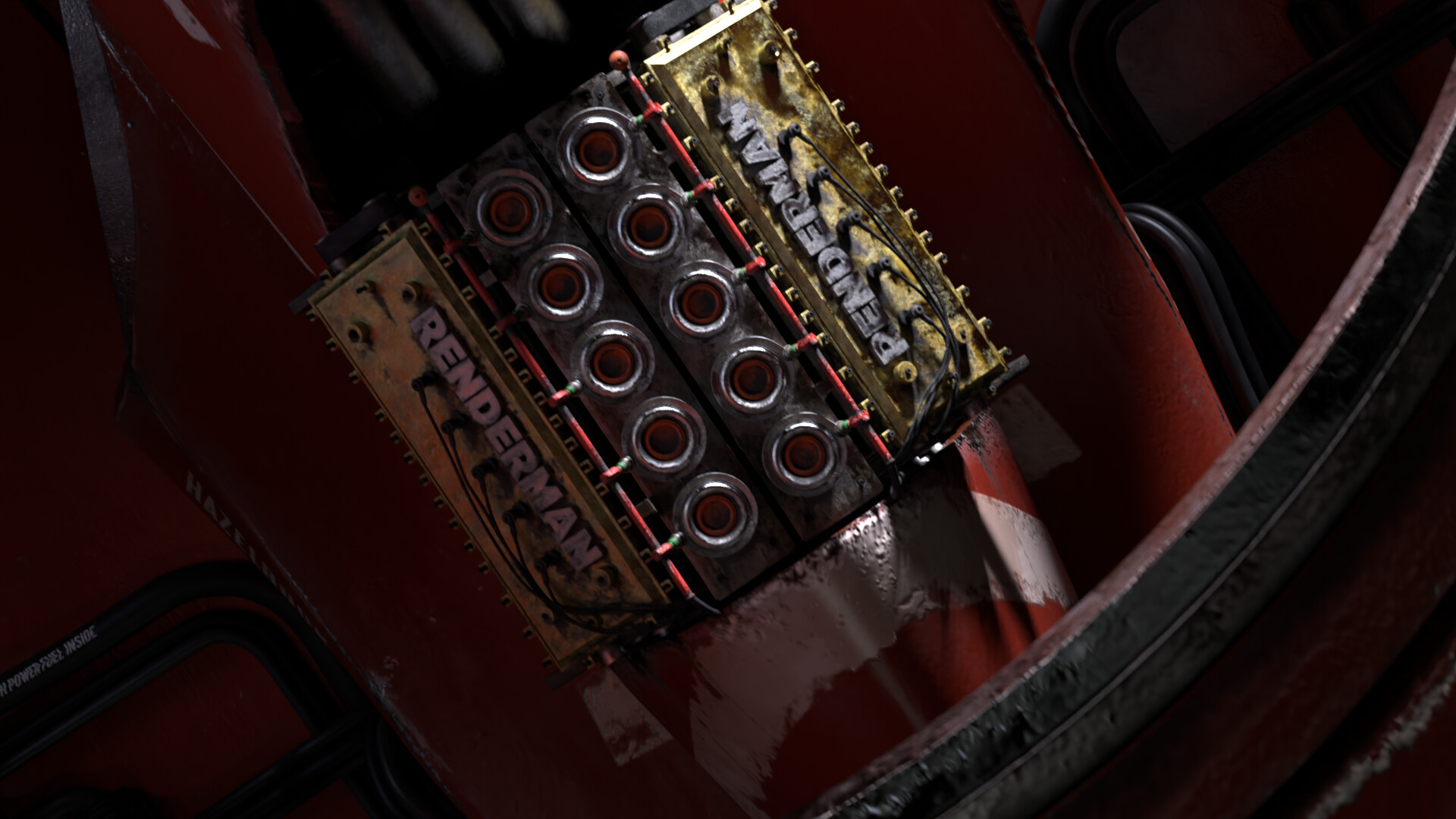 Pierre Bournigault - Falco Rosso - Pixar's Renderman Featured Artwork