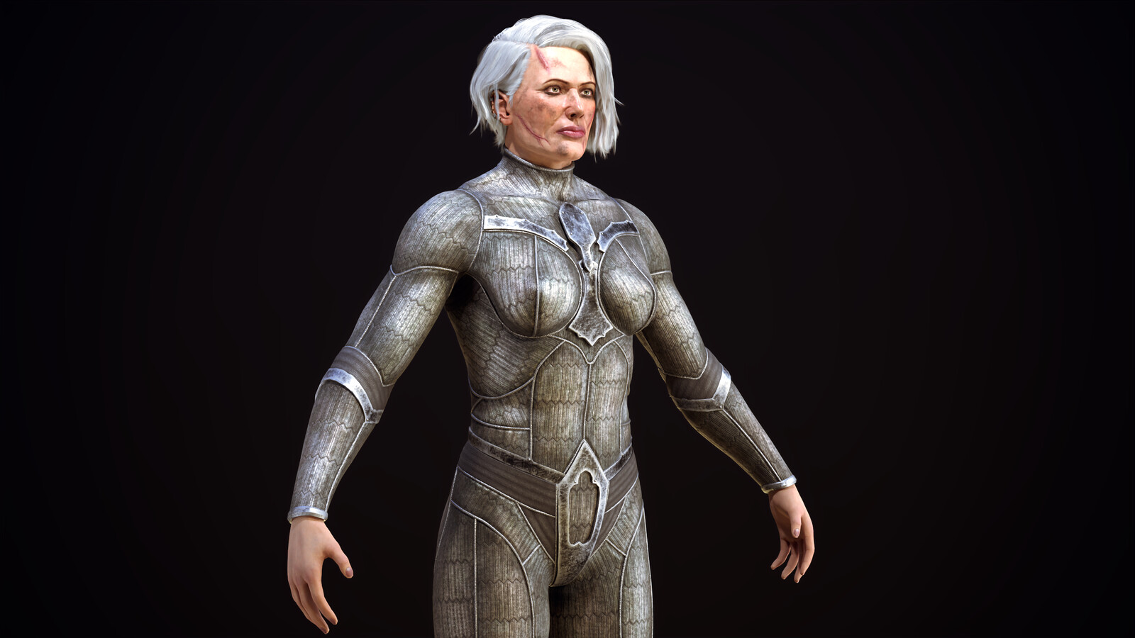 Alex McClelland - Adepta Sororitas Undersuit Armour Design