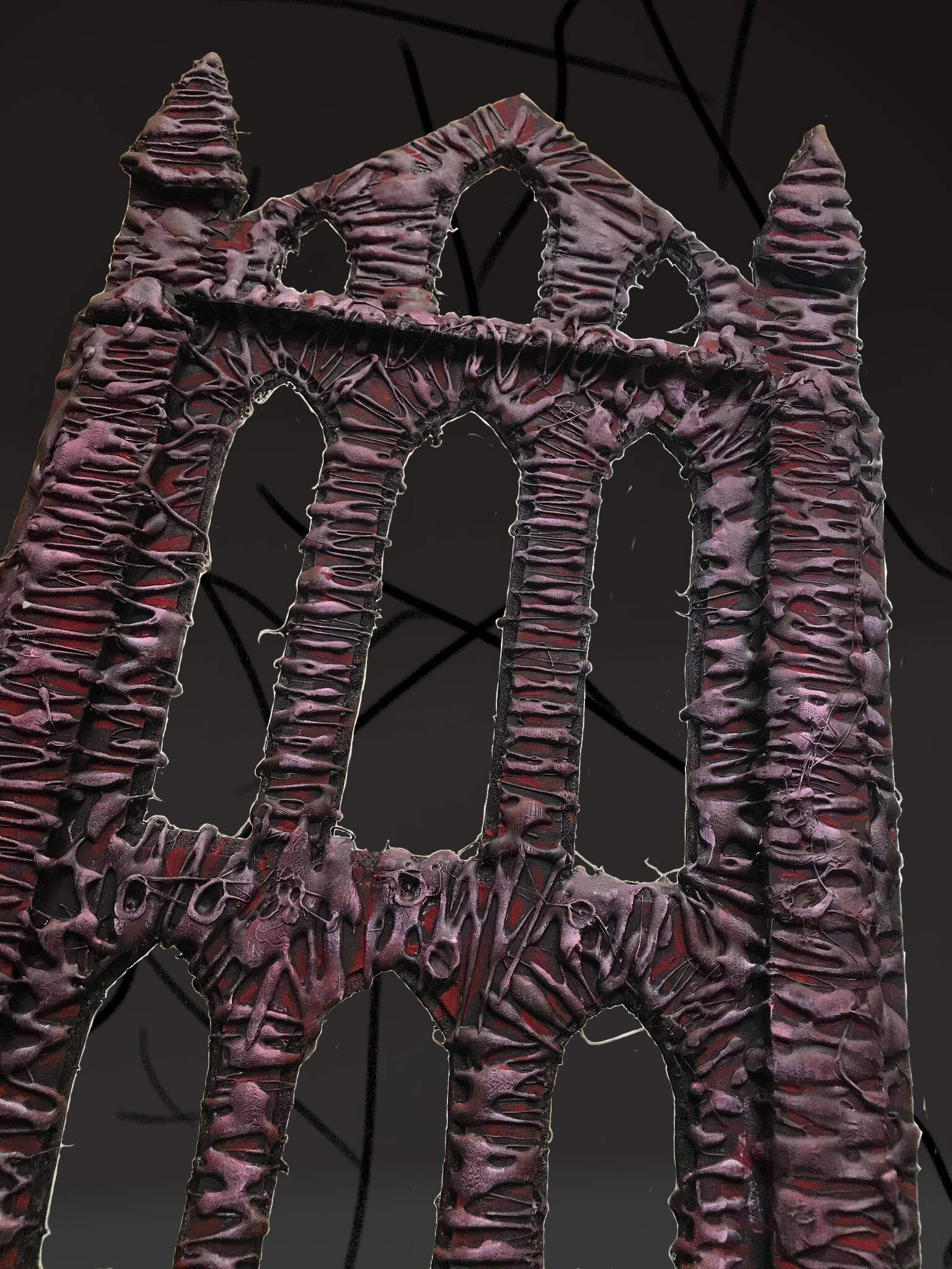 ArtStation - Dark Ride Abbey element