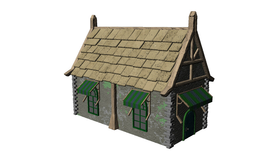 ArtStation - Cottage House