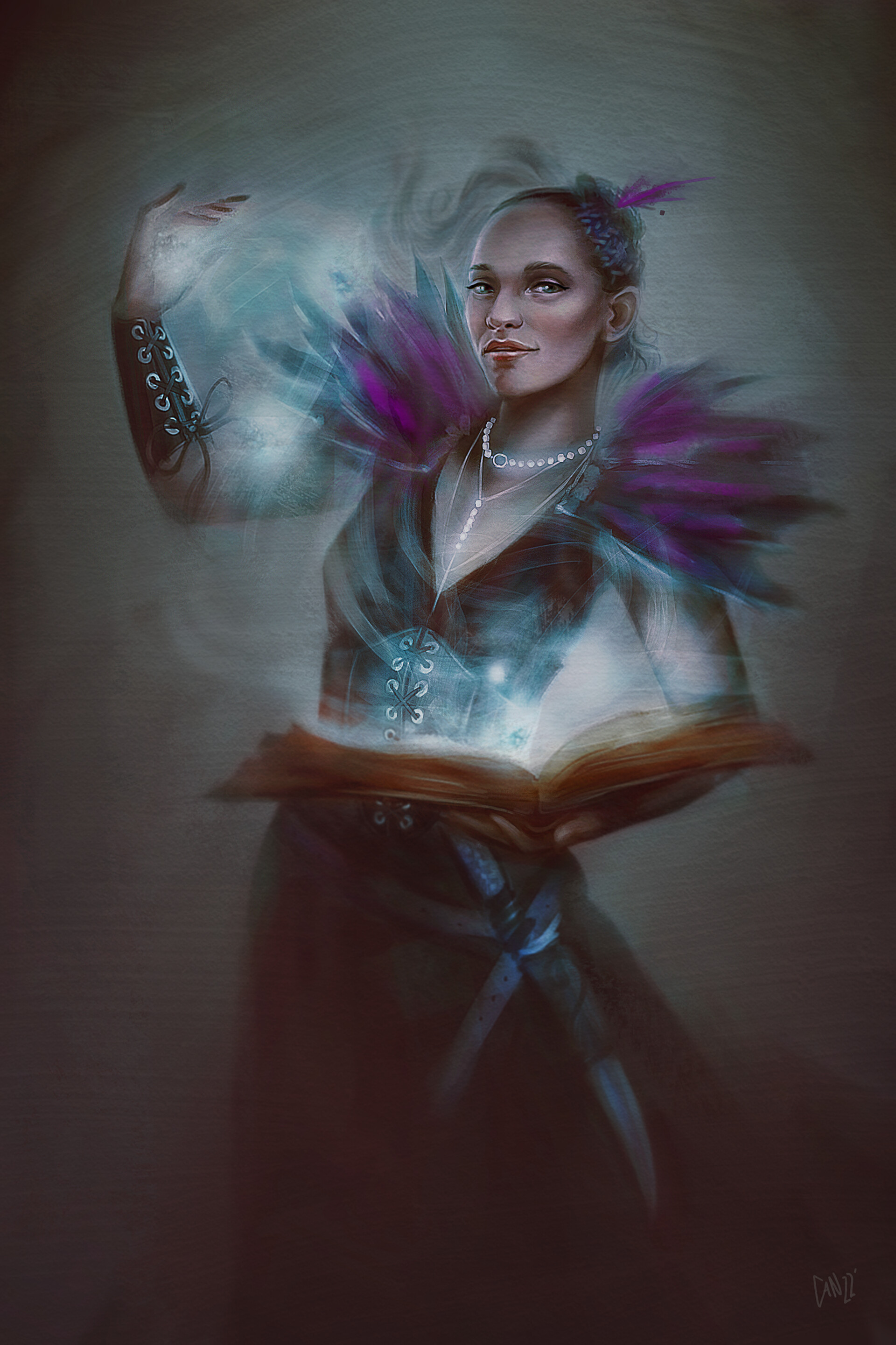 ArtStation - Mage Portrait