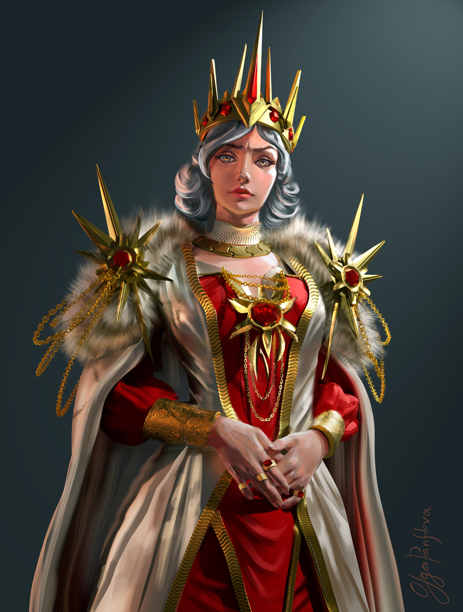 ArtStation - The Red Queen