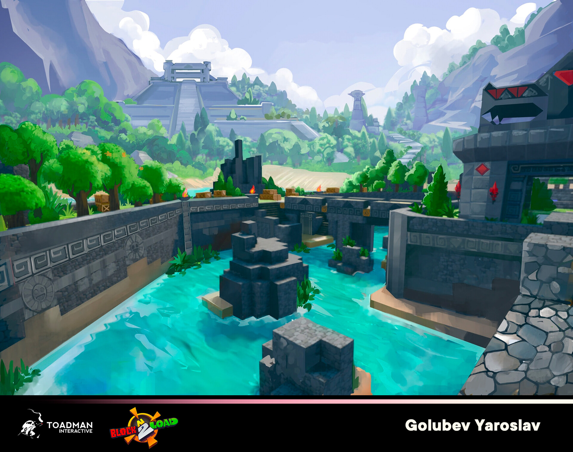 ArtStation - Concept arts for game maps