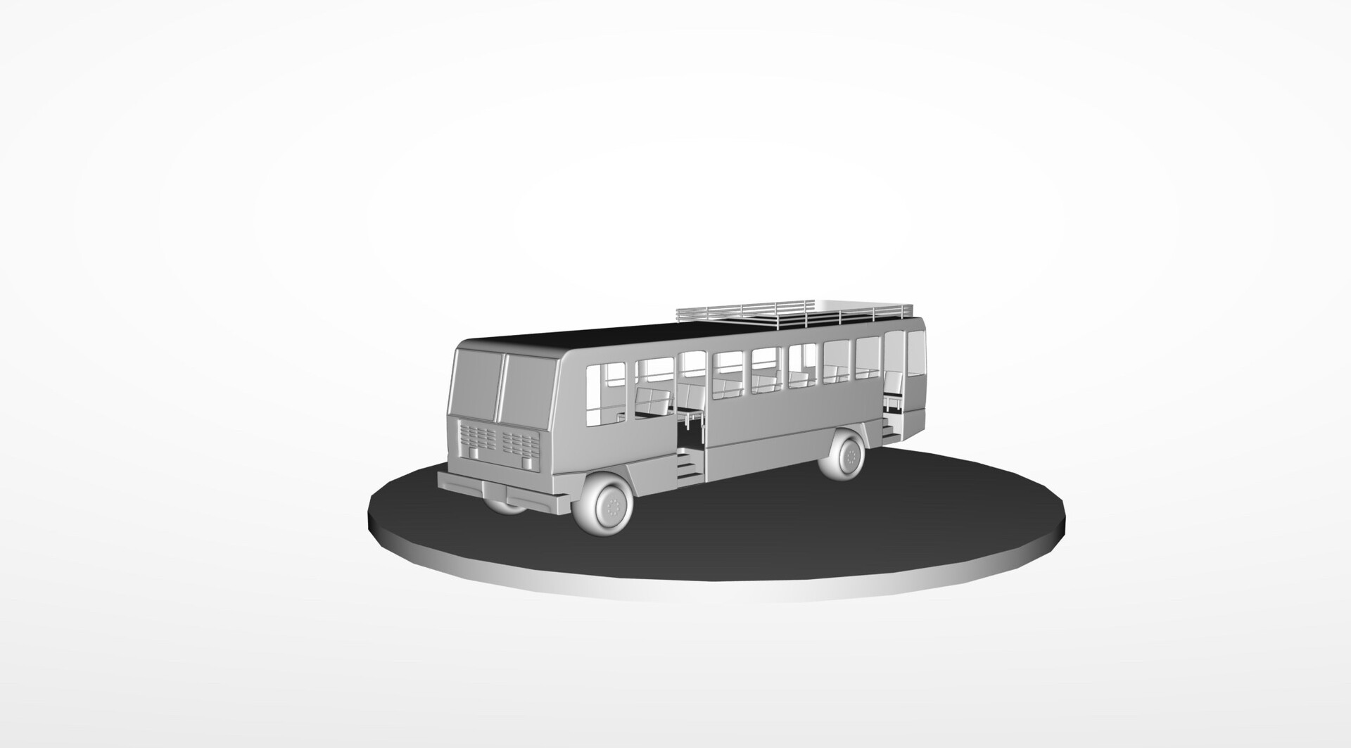 ArtStation - Bus modeling