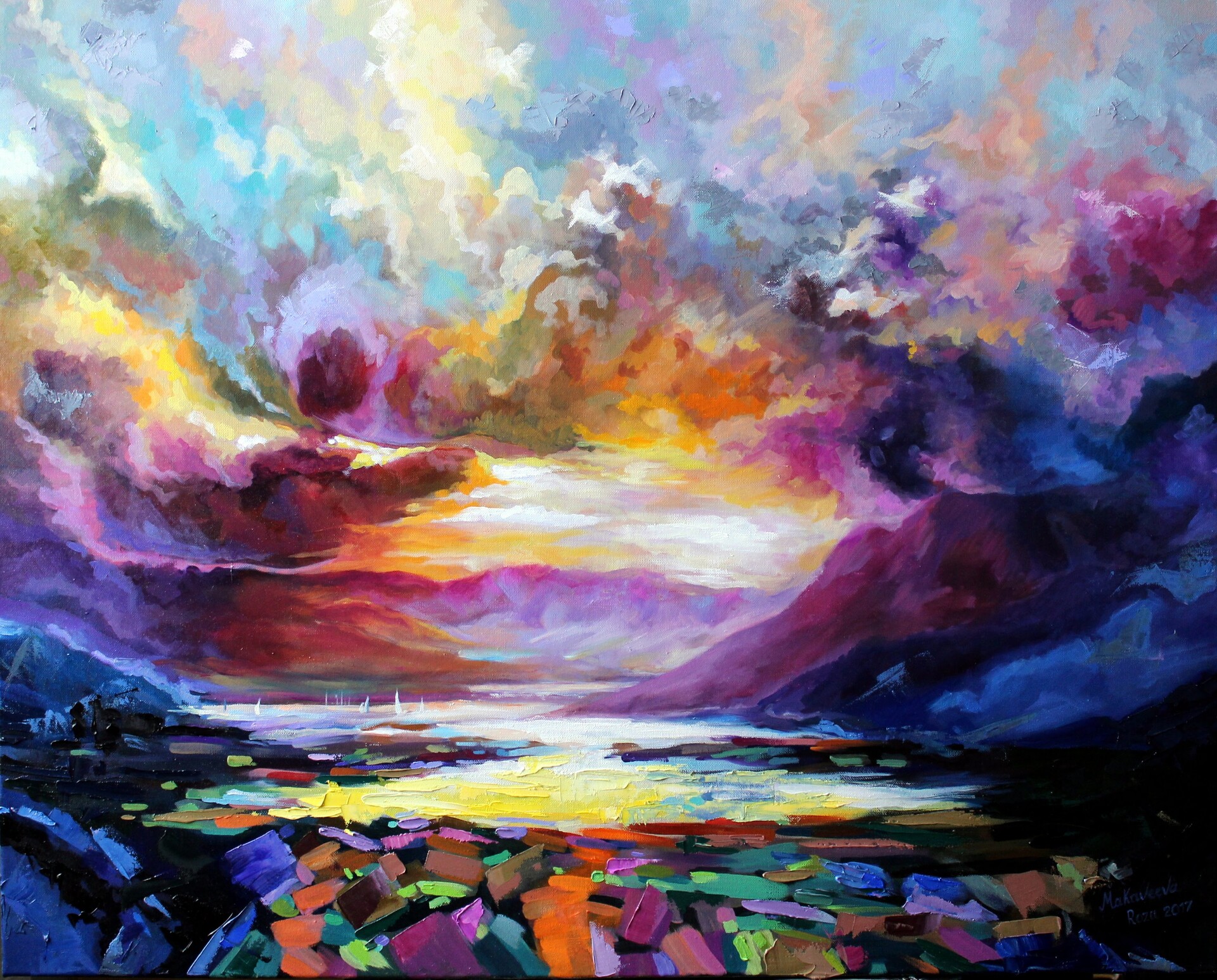 ArtStation - Picturesque landscape