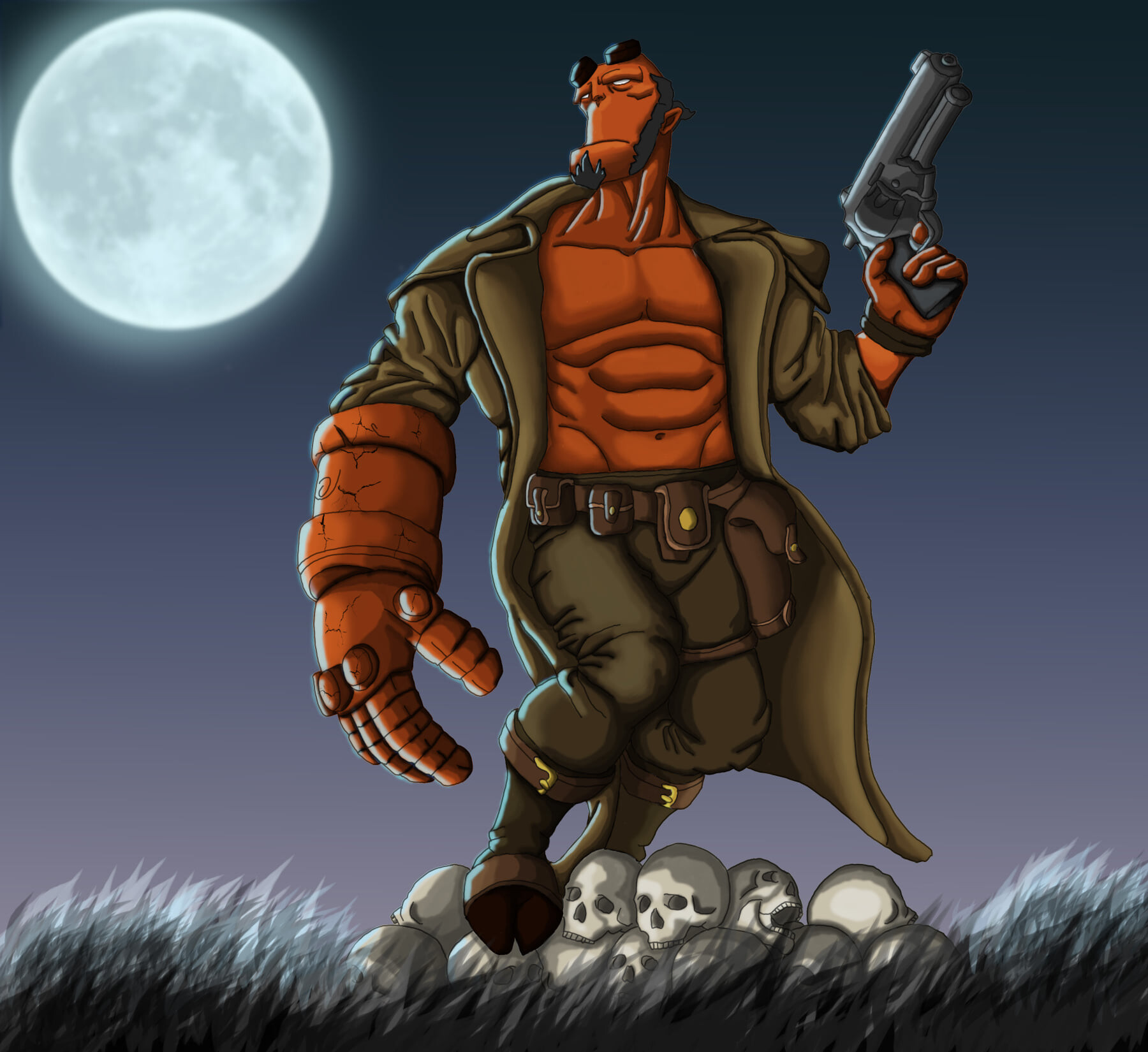 ArtStation - Hellboy Fan Art
