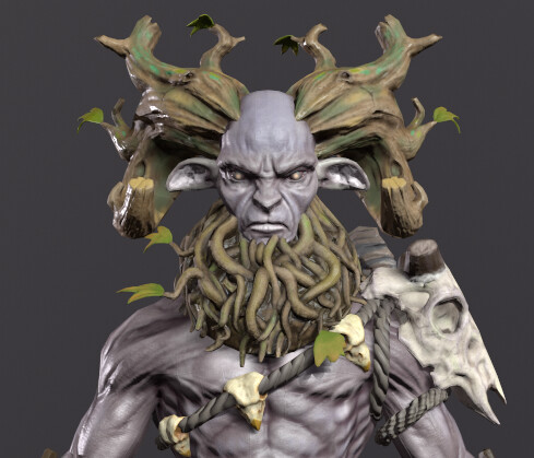 ArtStation - Satyr (The Greek Creature) and weapons