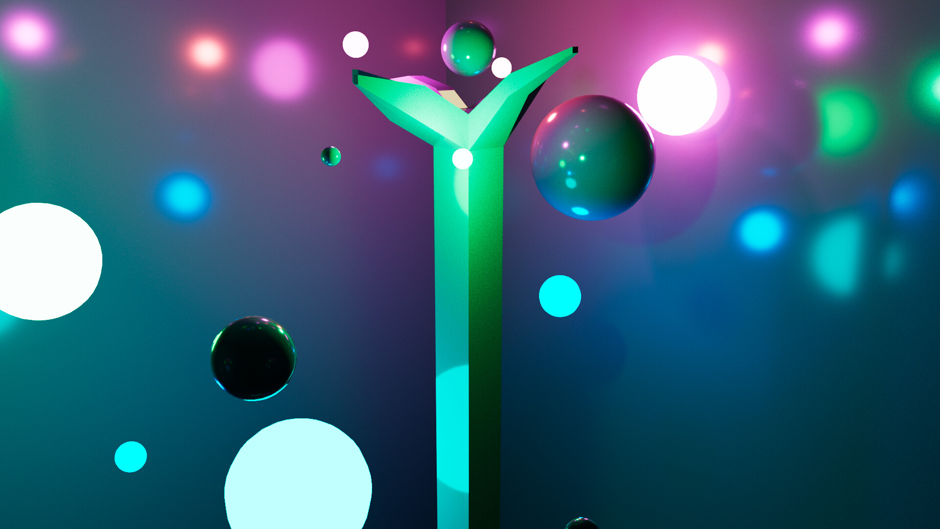 ArtStation - Render mesh light composition