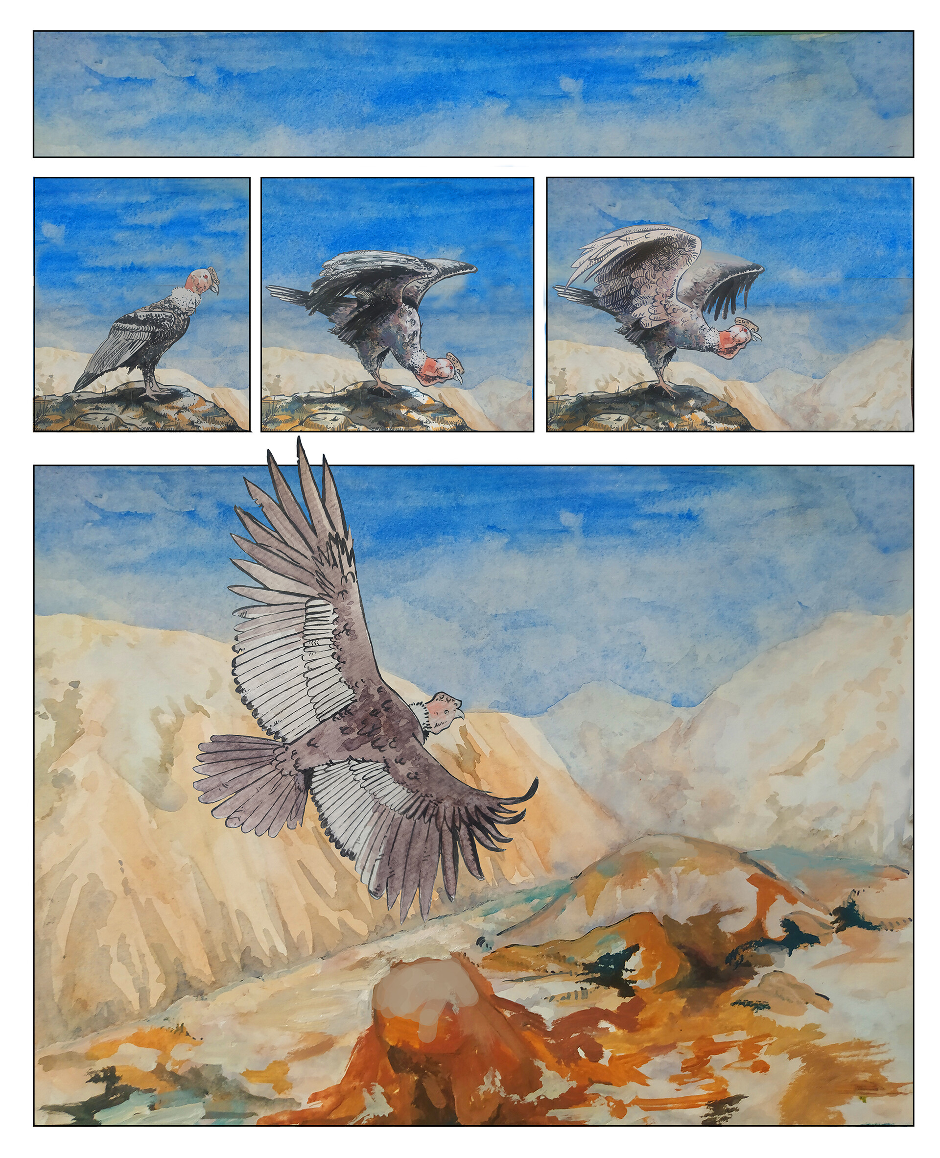 ArtStation - the flight of the condor