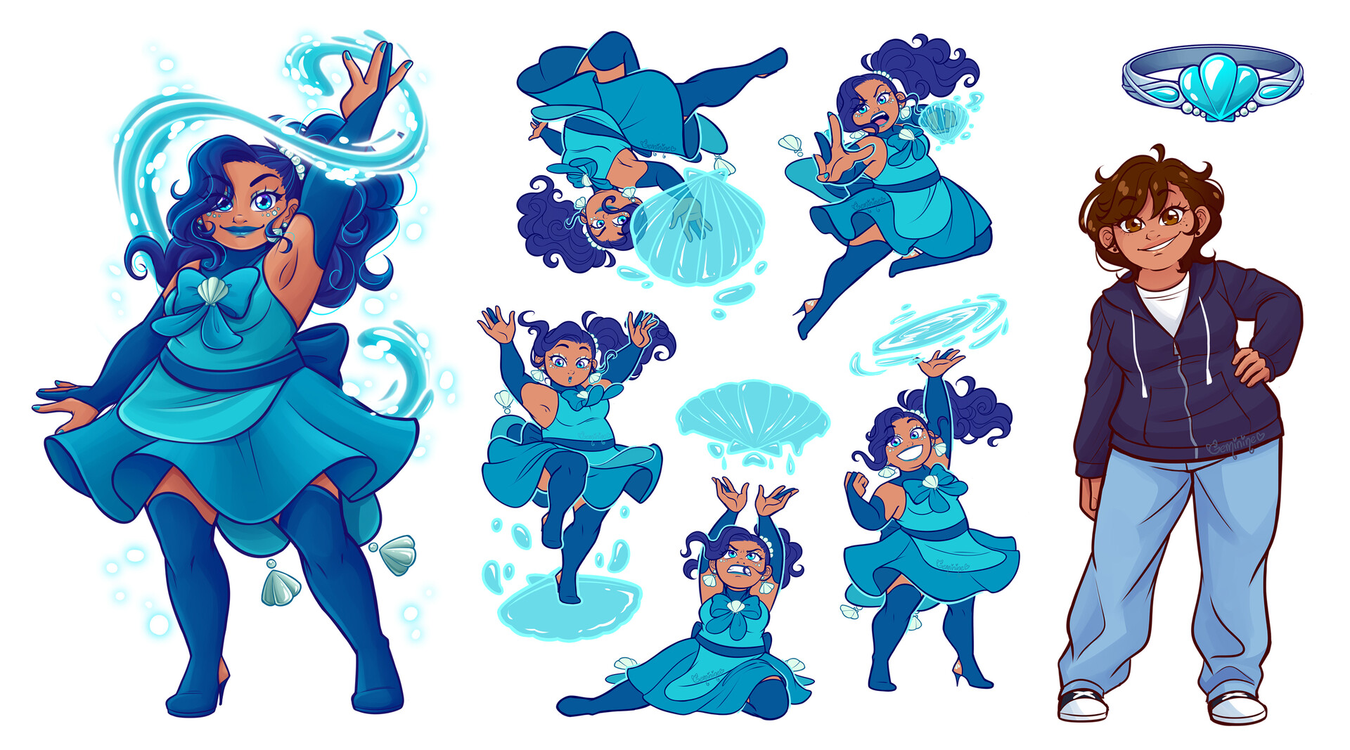 Geminine - Sea Magical girl