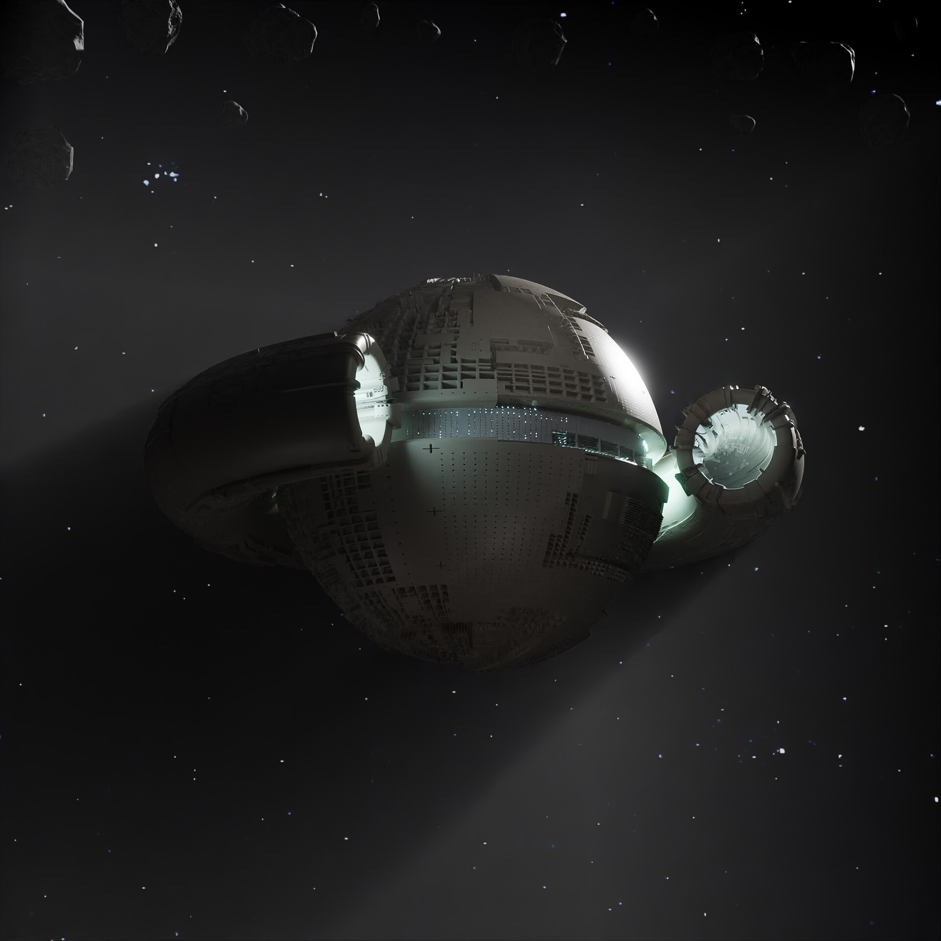 ArtStation - Star Base 02