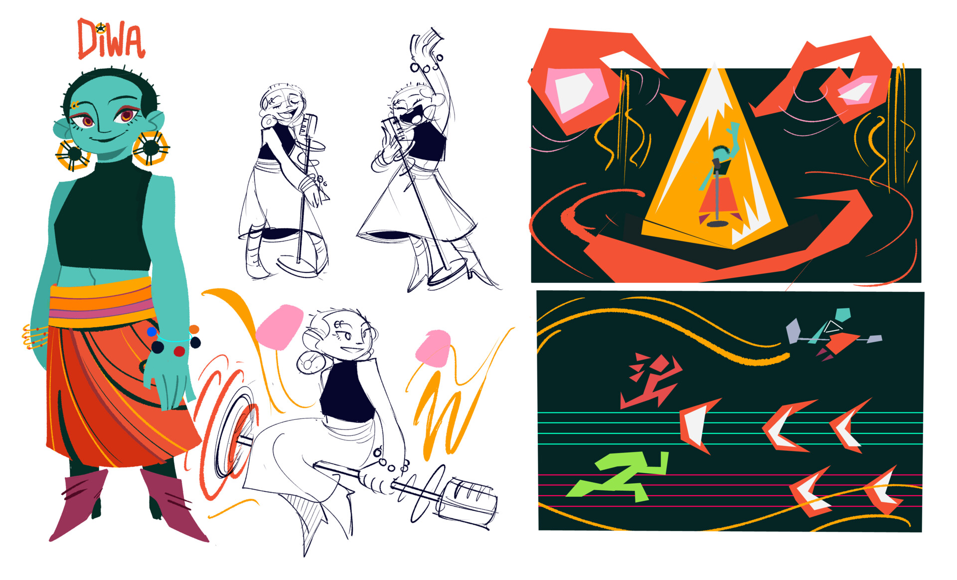 ArtStation - Fan OC - Diwa (2020)