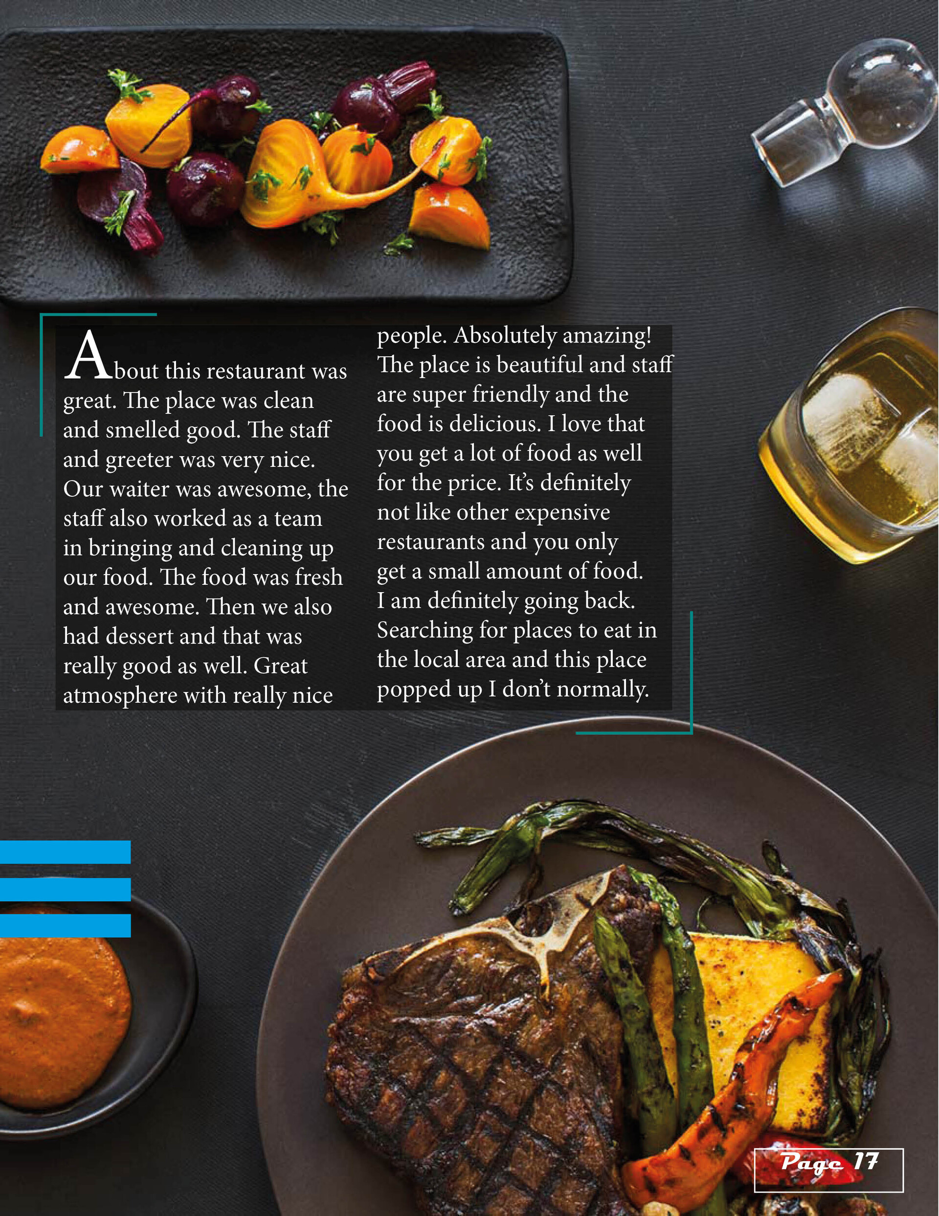 Food Magazine Design