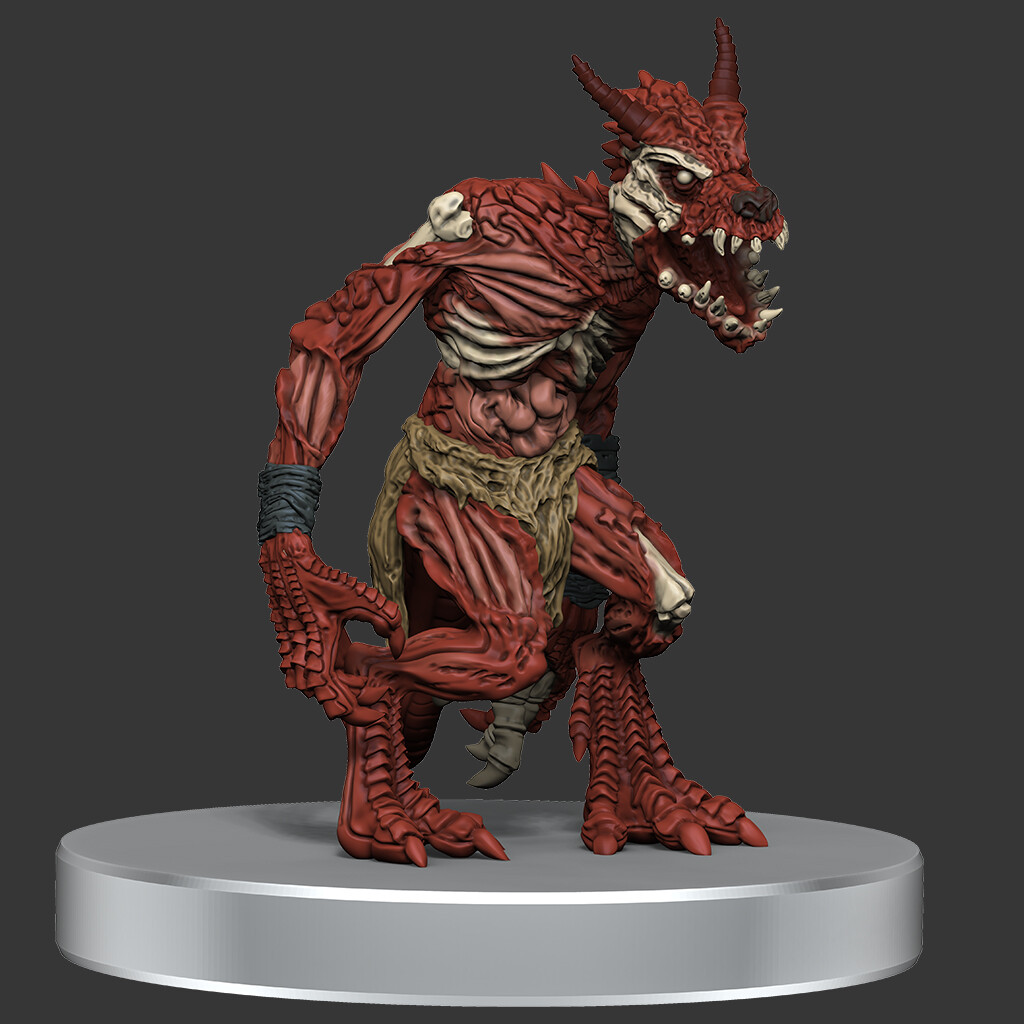 ArtStation - Kobold Zombie