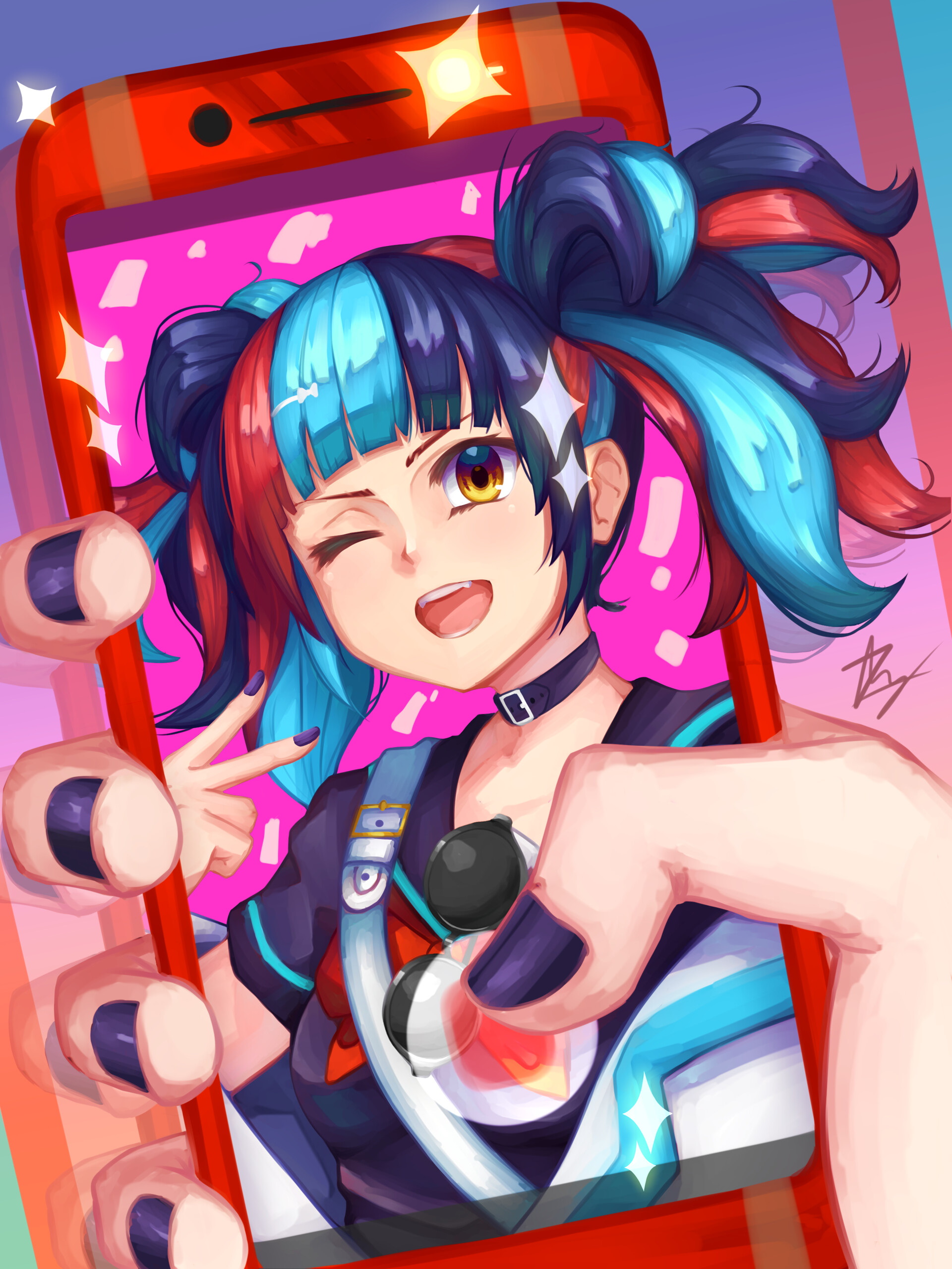 ArtStation - Sparkling iDOL-GAL