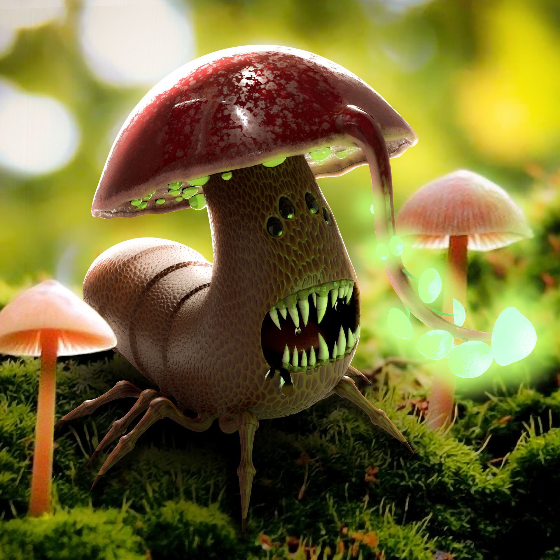 ArtStation - Gaint Mushroom