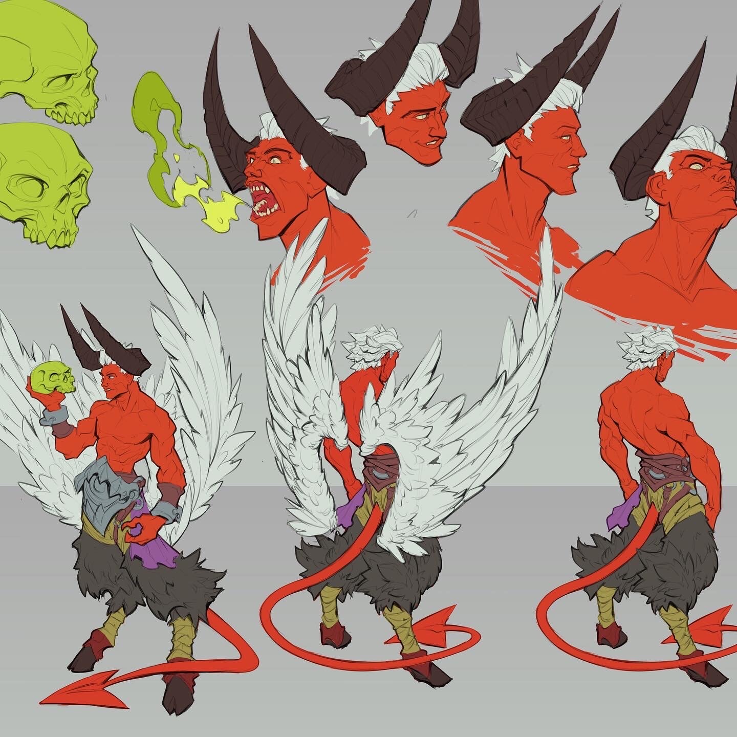 ArtStation - Demon design