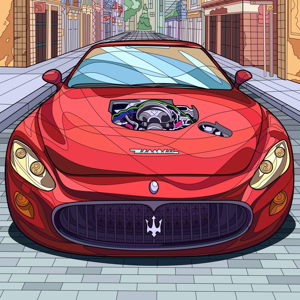 ArtStation - Maserati Car Design