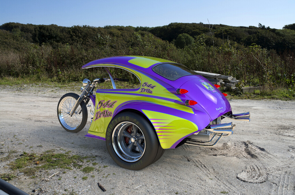 ArtStation - Volvo PV trike