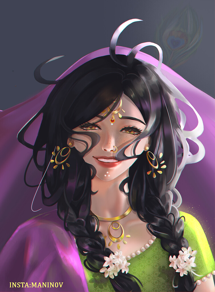 ArtStation - Radha: In memories of Radha