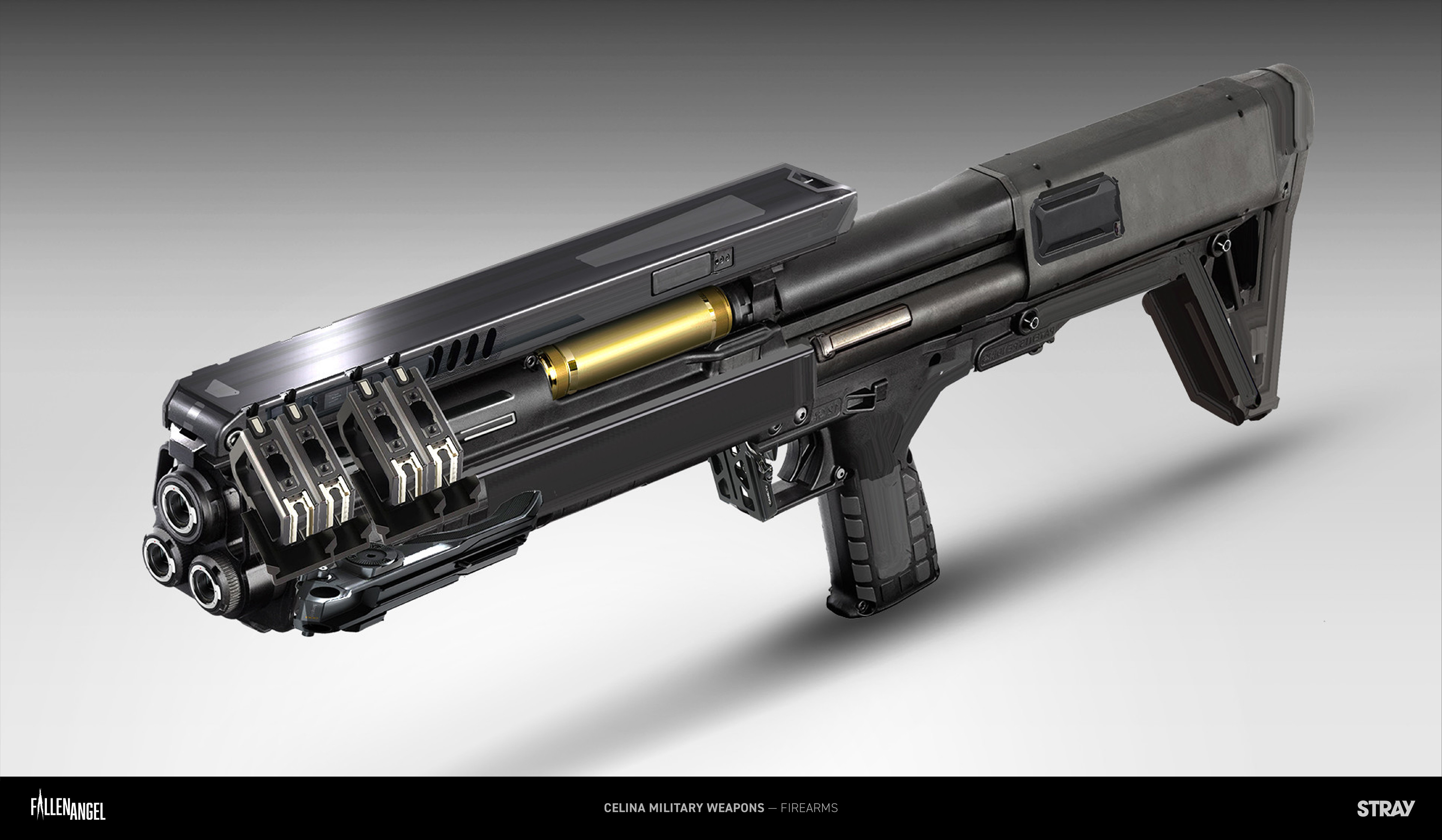 Stray Studios - Fallen Angel - Celina Weapons