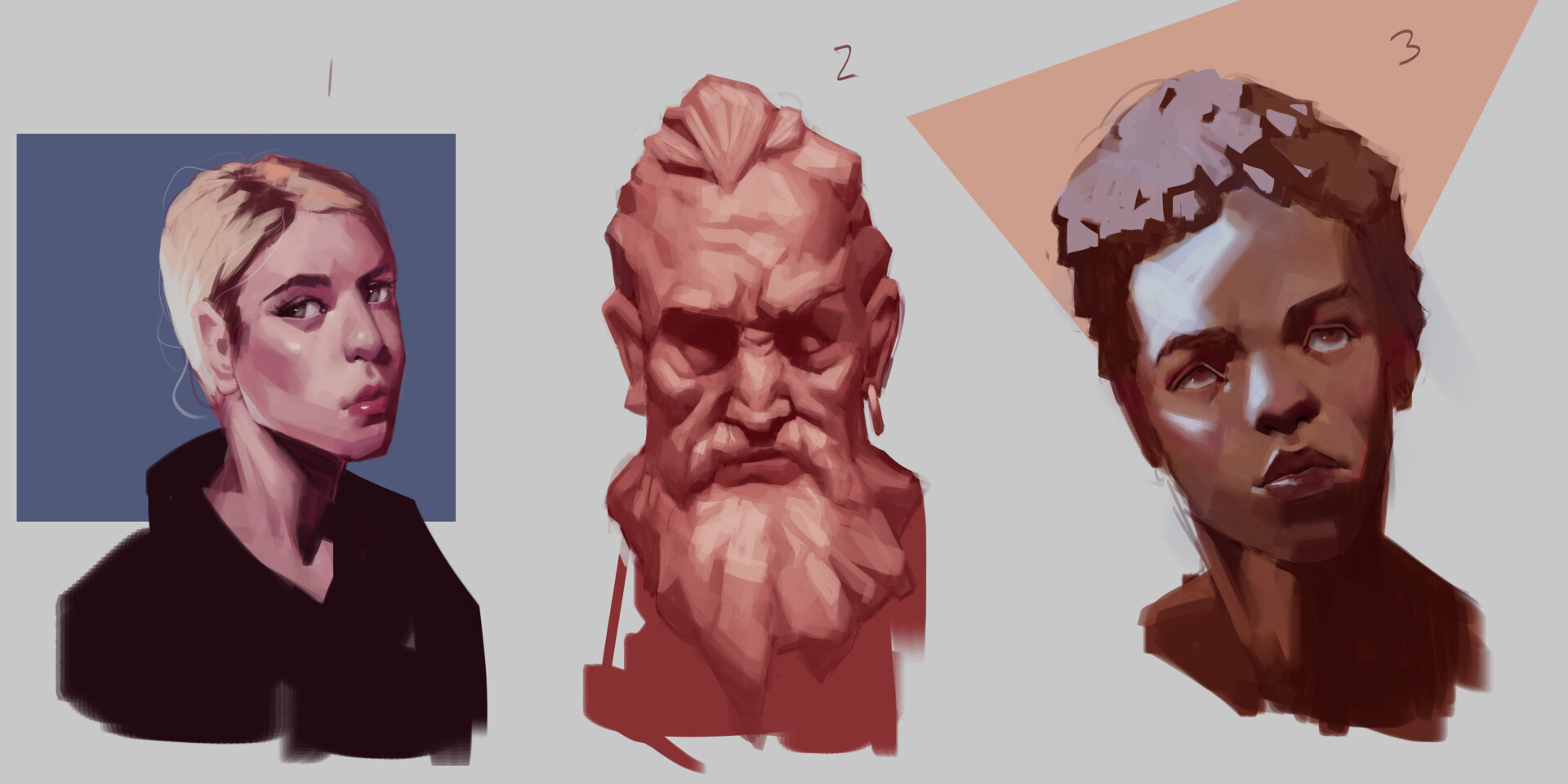 ArtStation - 100 Heads 1-3