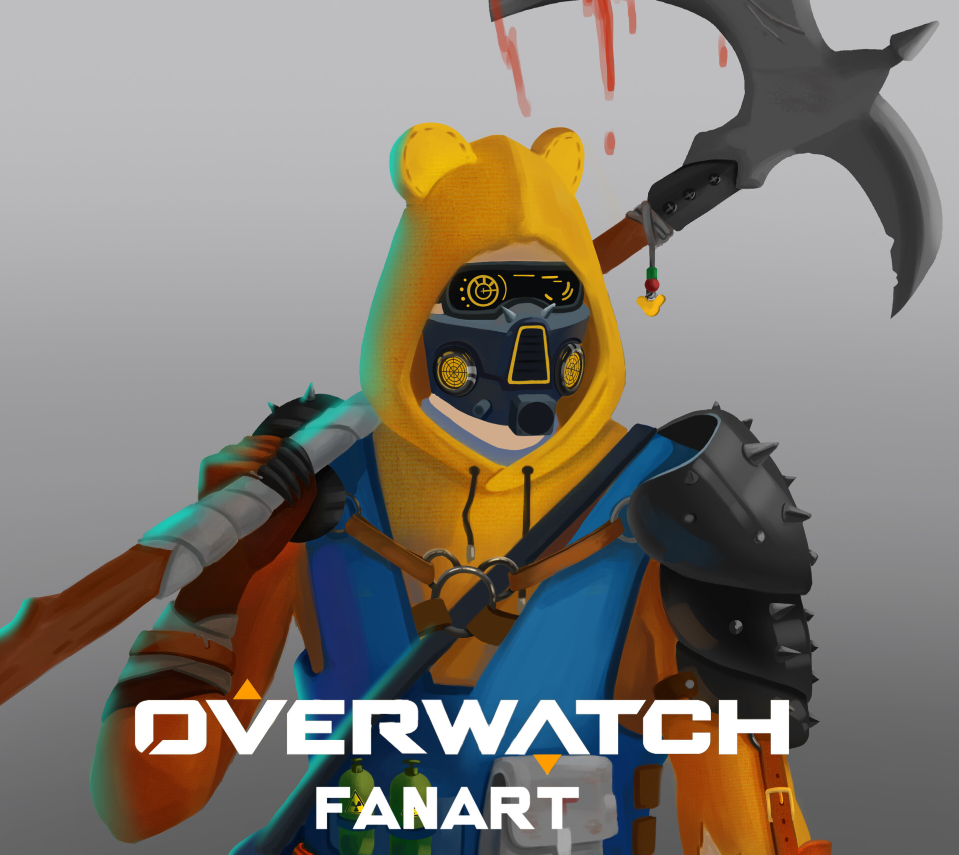 ArtStation - Overwatch character (fan art)