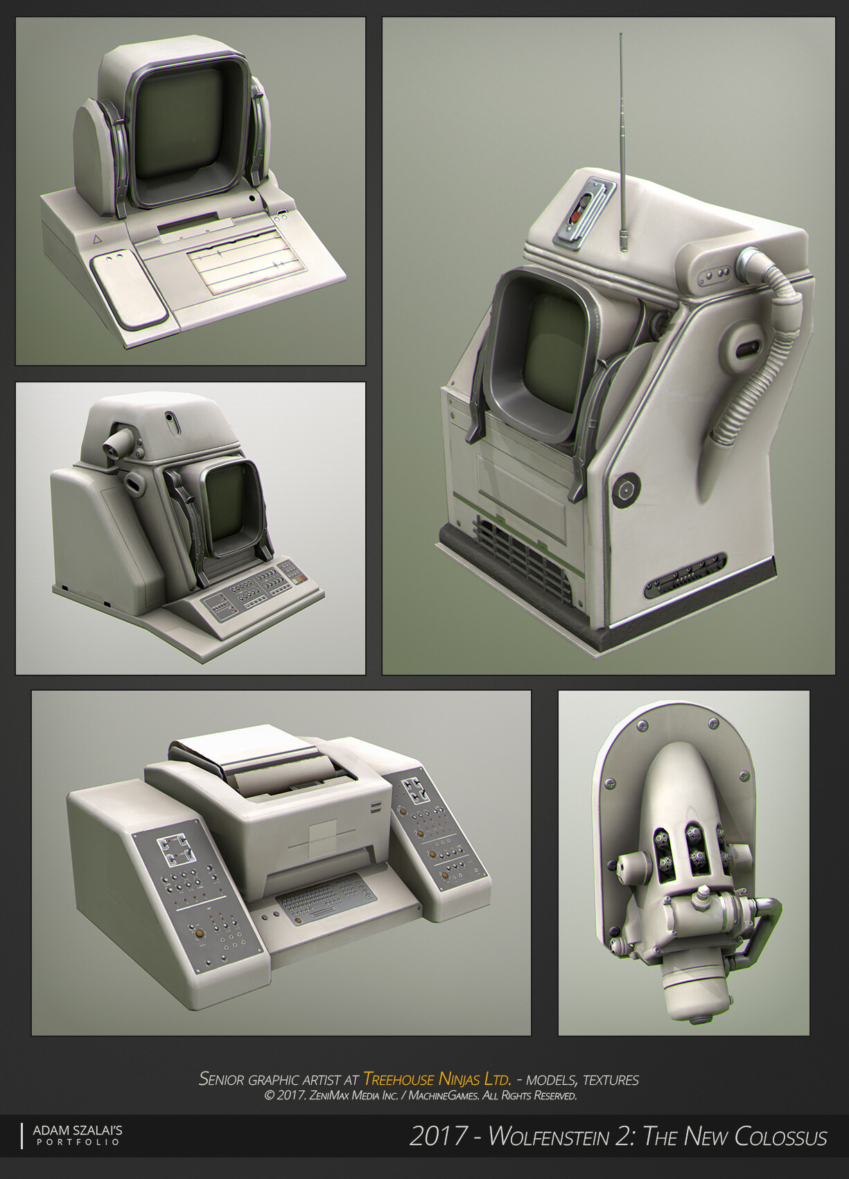 ArtStation - Wolfenstein: The New Colossus