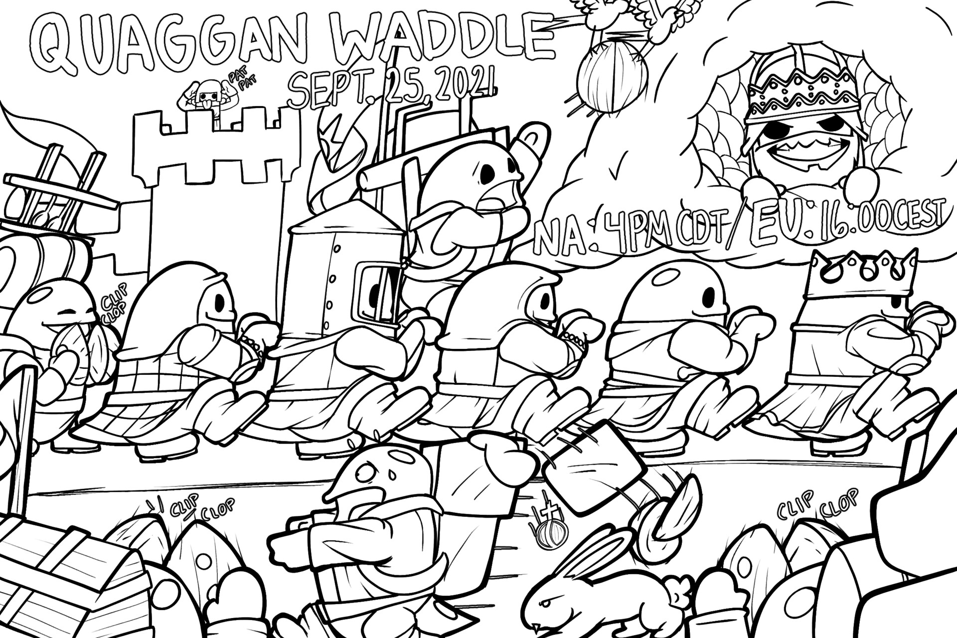 Mal Chemist - Coloring Pages Twitter Campaign