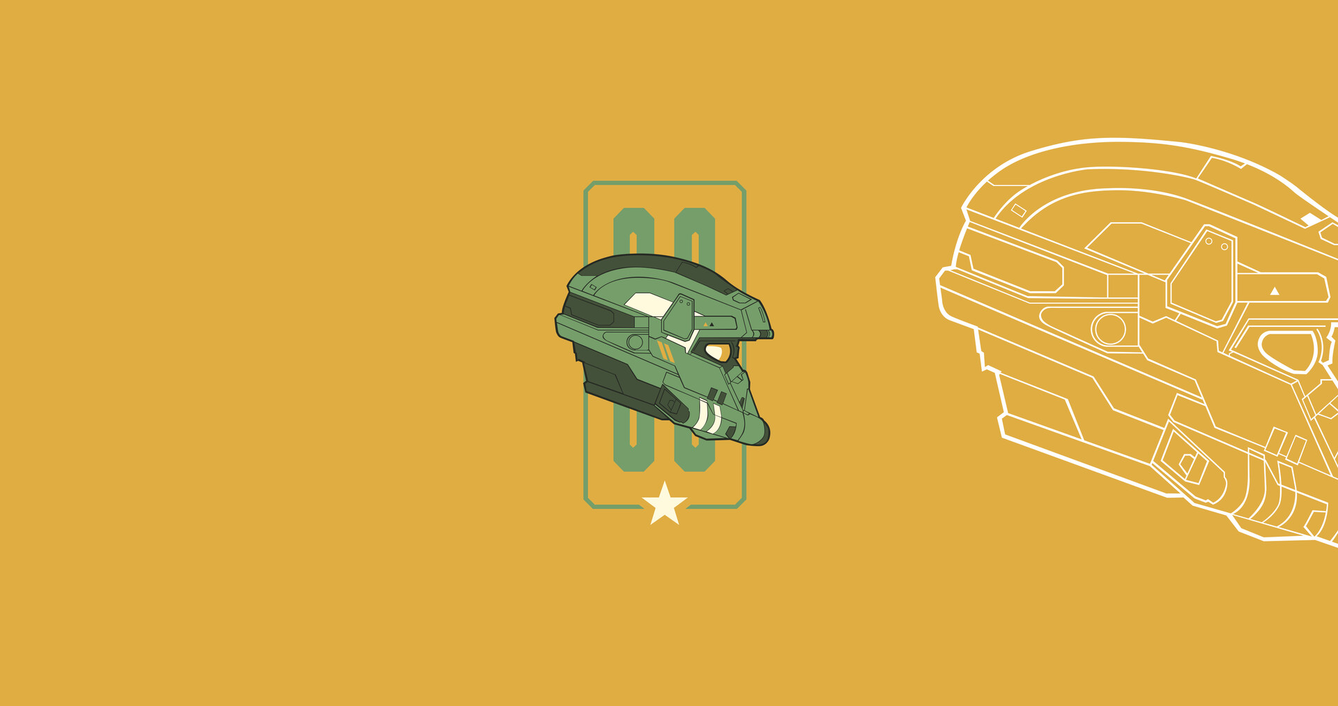 ArtStation - Green EOD - Halo Infinite Nameplate