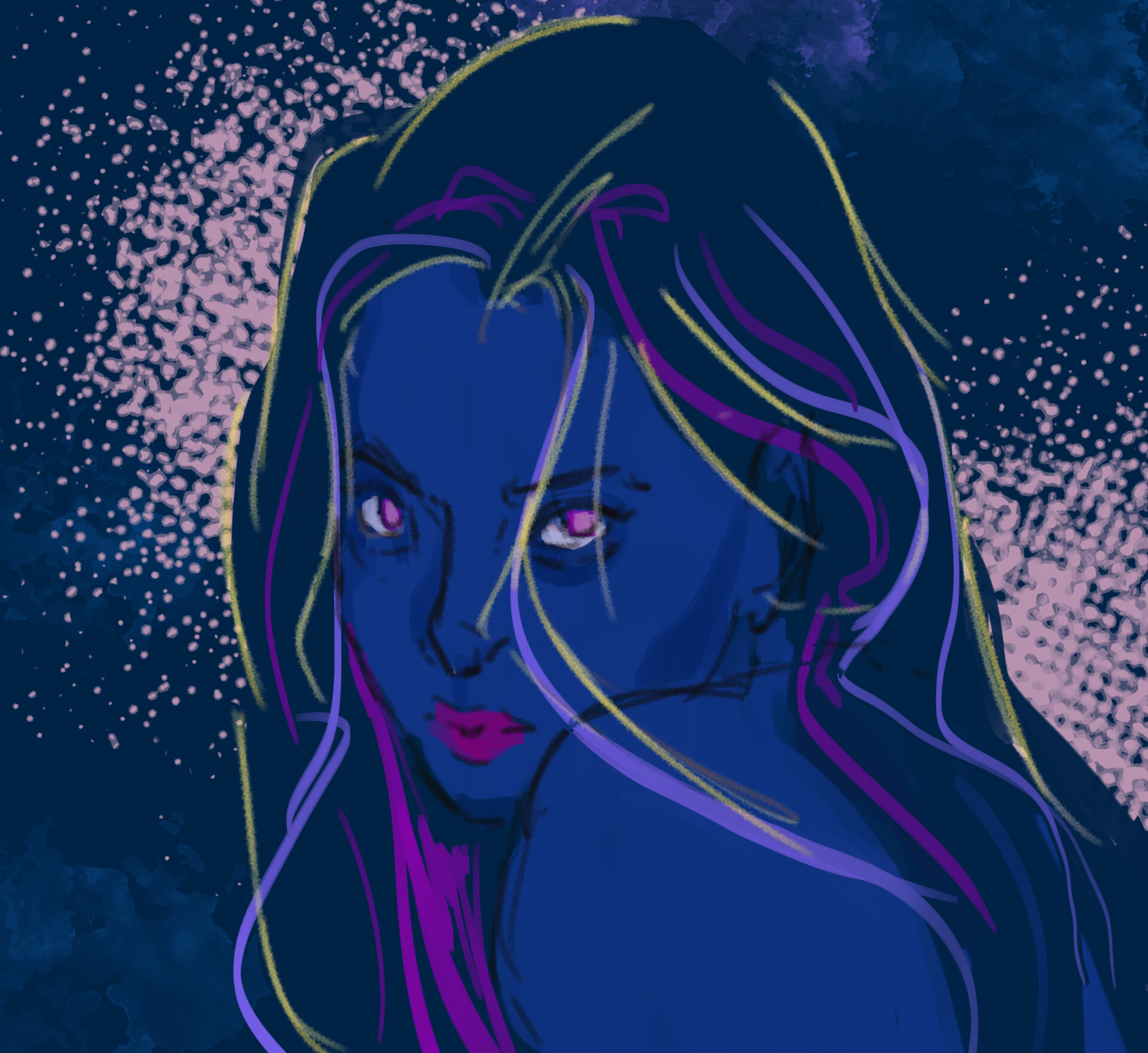 ArtStation - Neon Girl