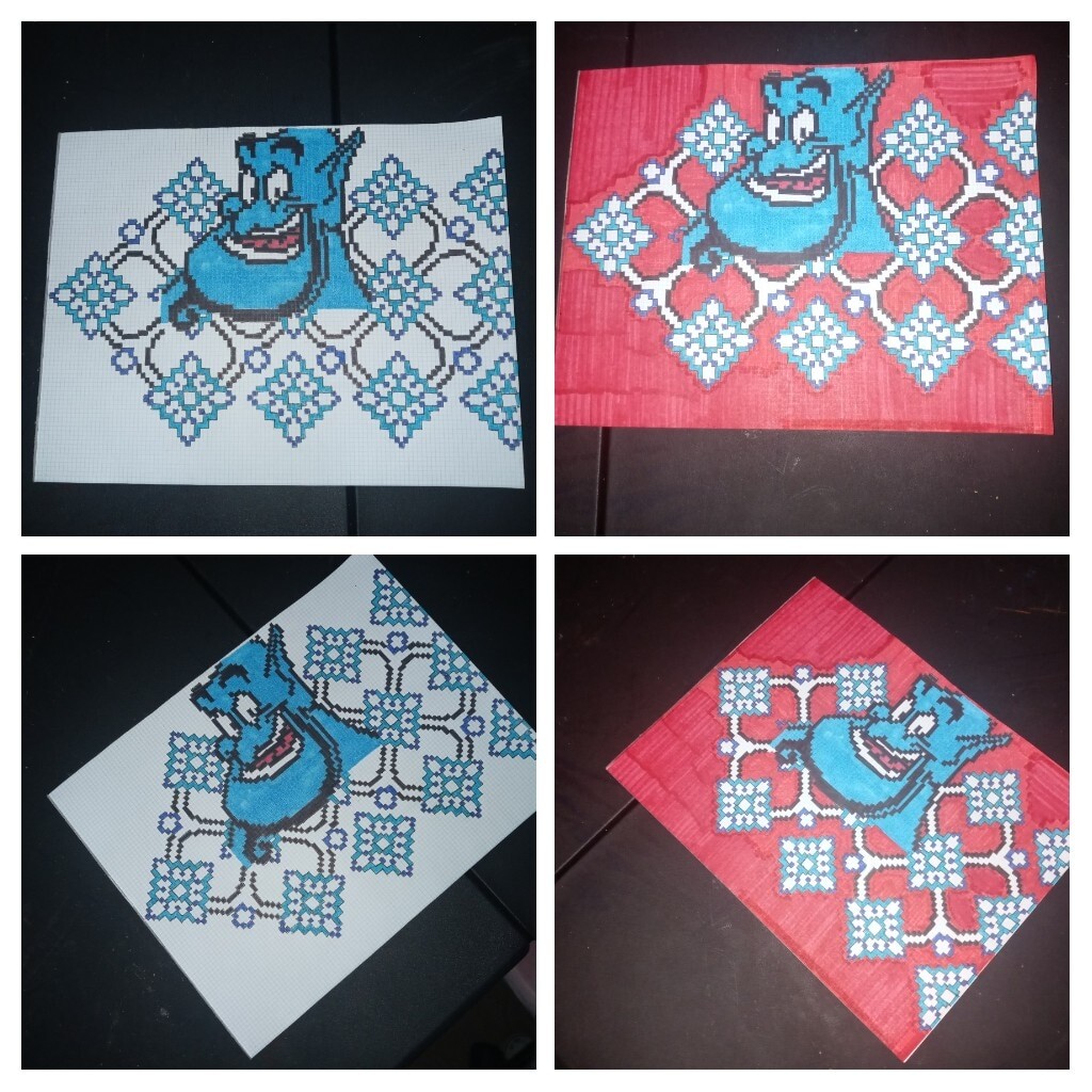 ArtStation - cross stitch pattern copy