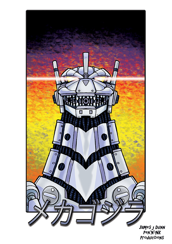 ArtStation - Mechagodzilla
