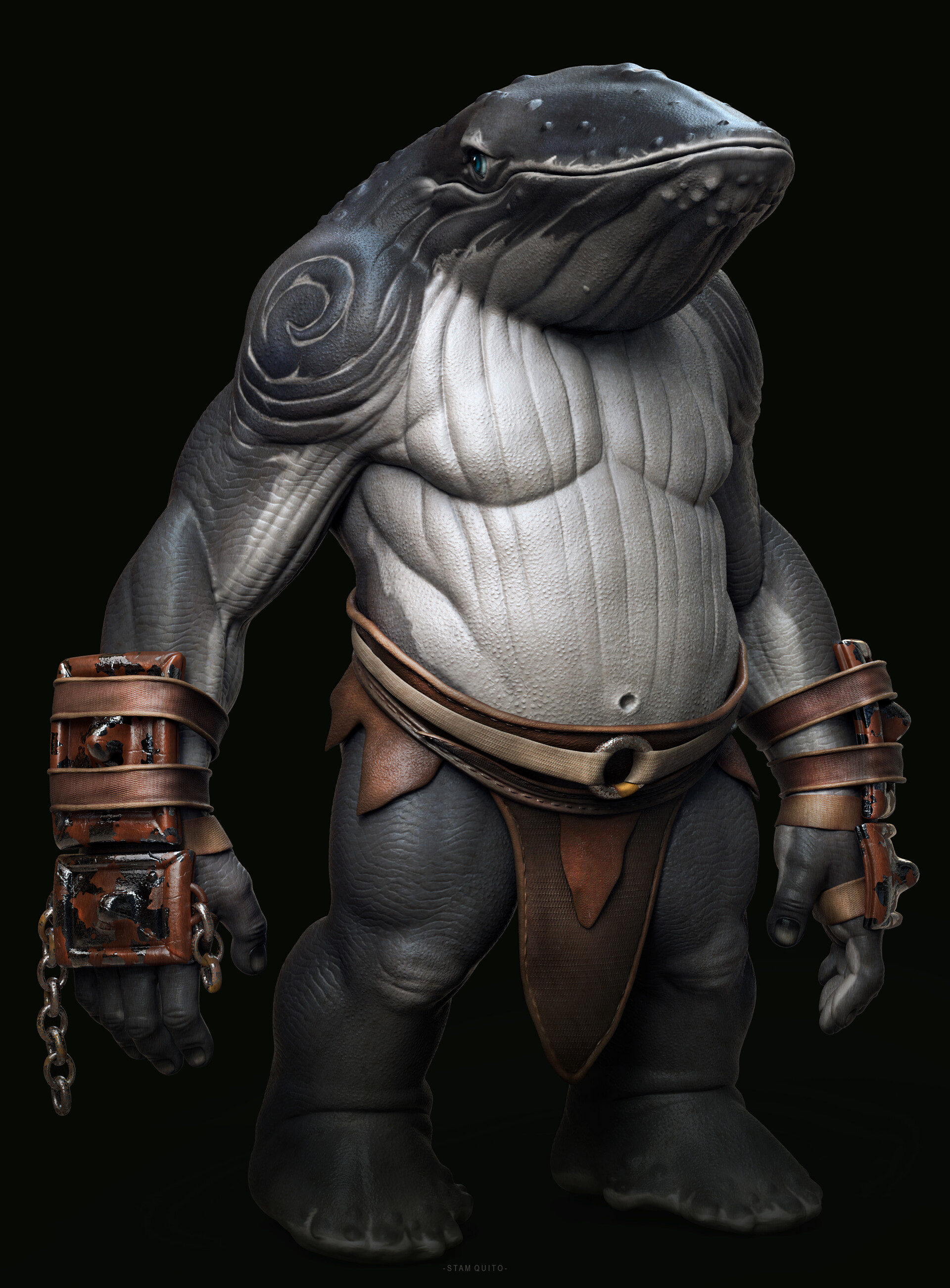 ArtStation - Humpback Whale