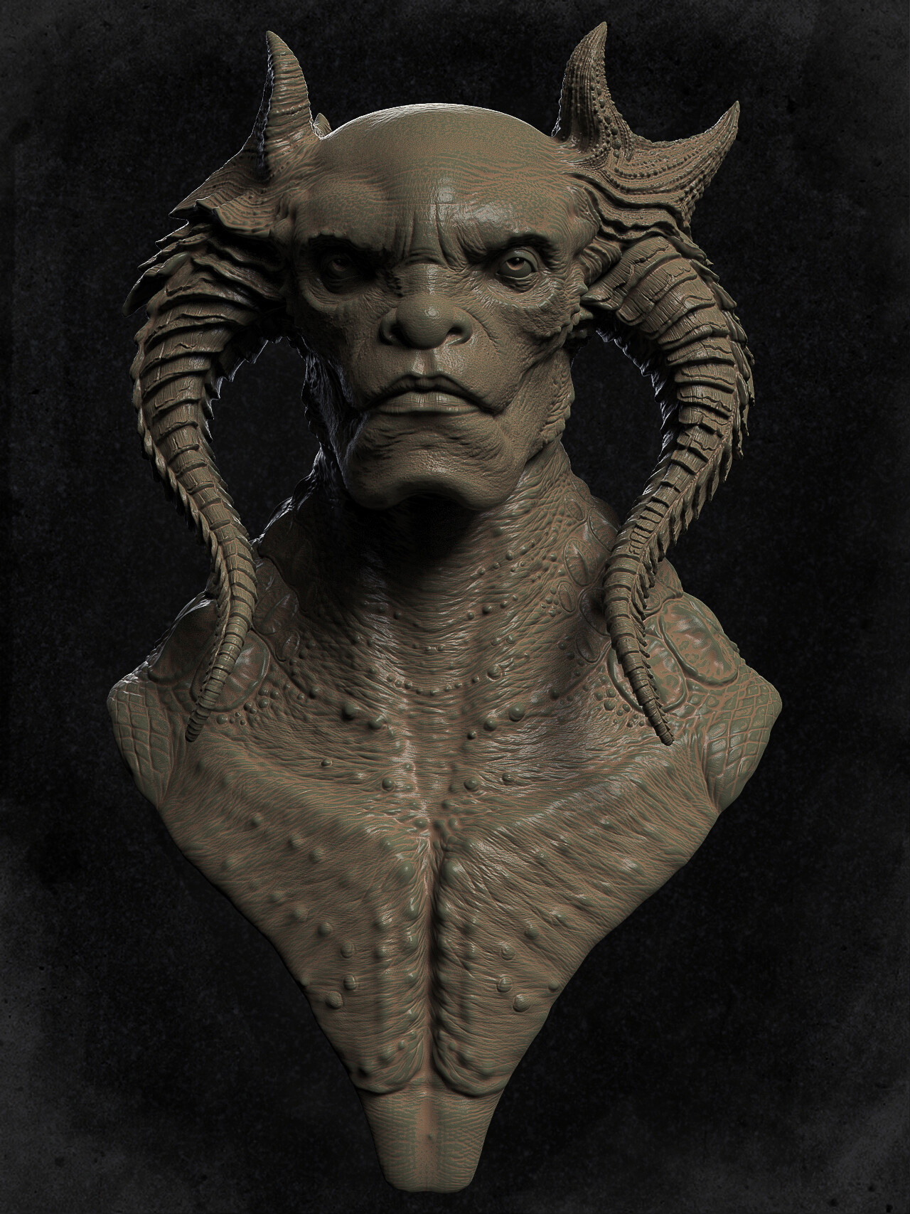 ArtStation - Half bust (personal work)