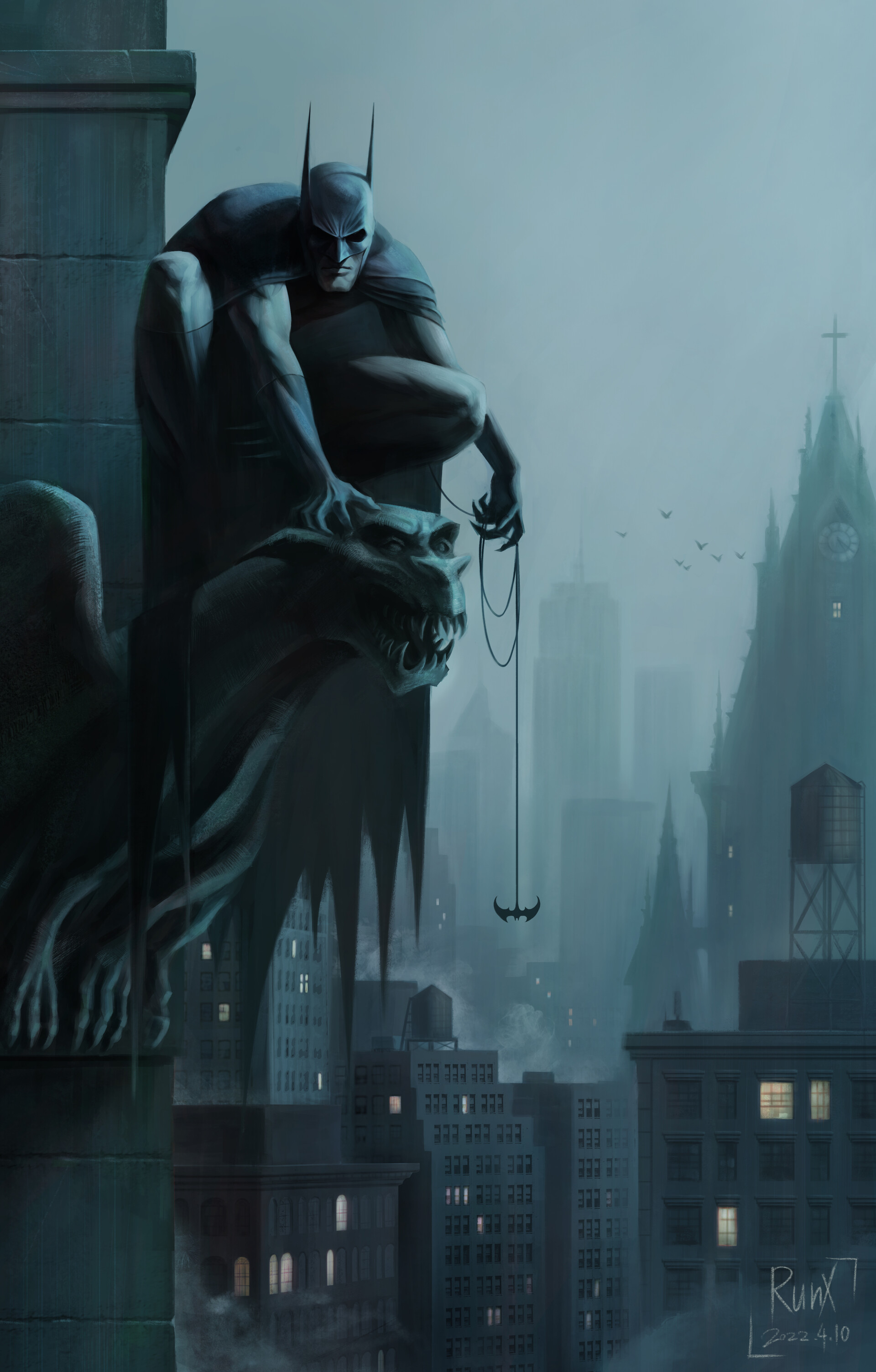 ArtStation - batman-early morning