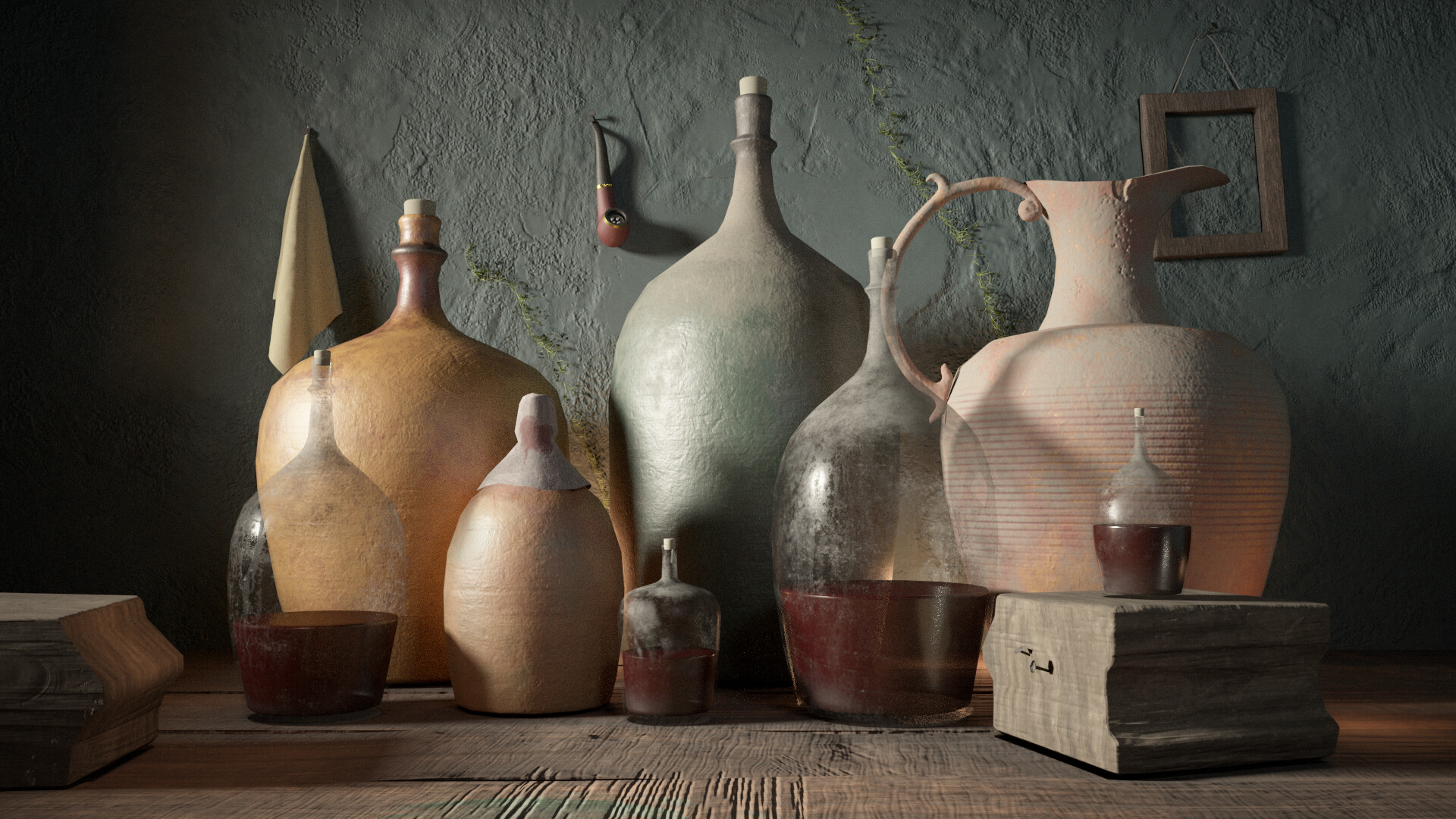 ArtStation - Vas of Wine