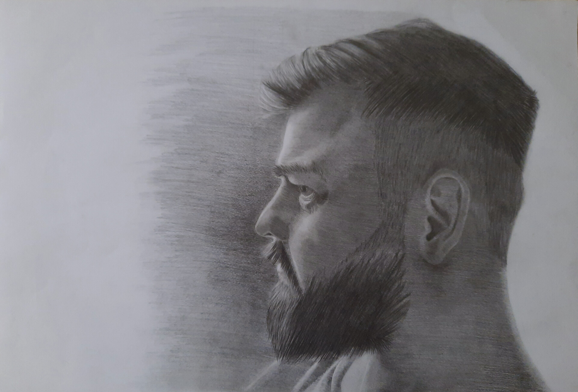 ArtStation - Academic drawing. Profile