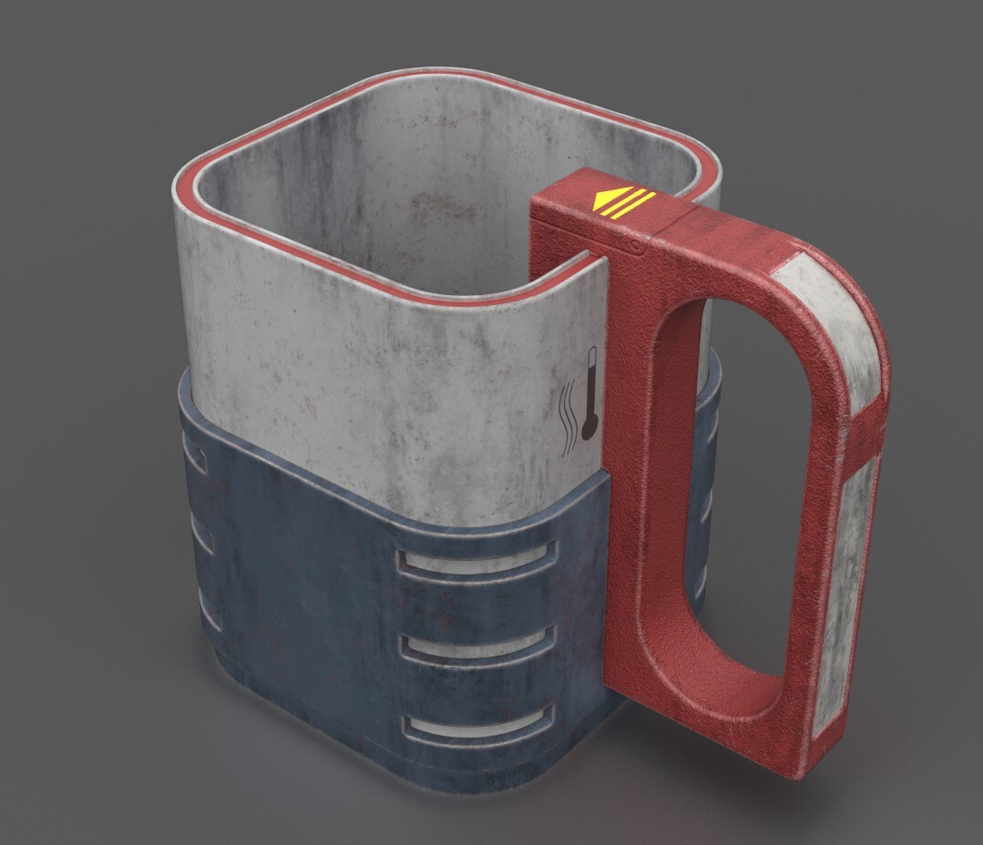 ArtStation - CyberPunk Termo Cup