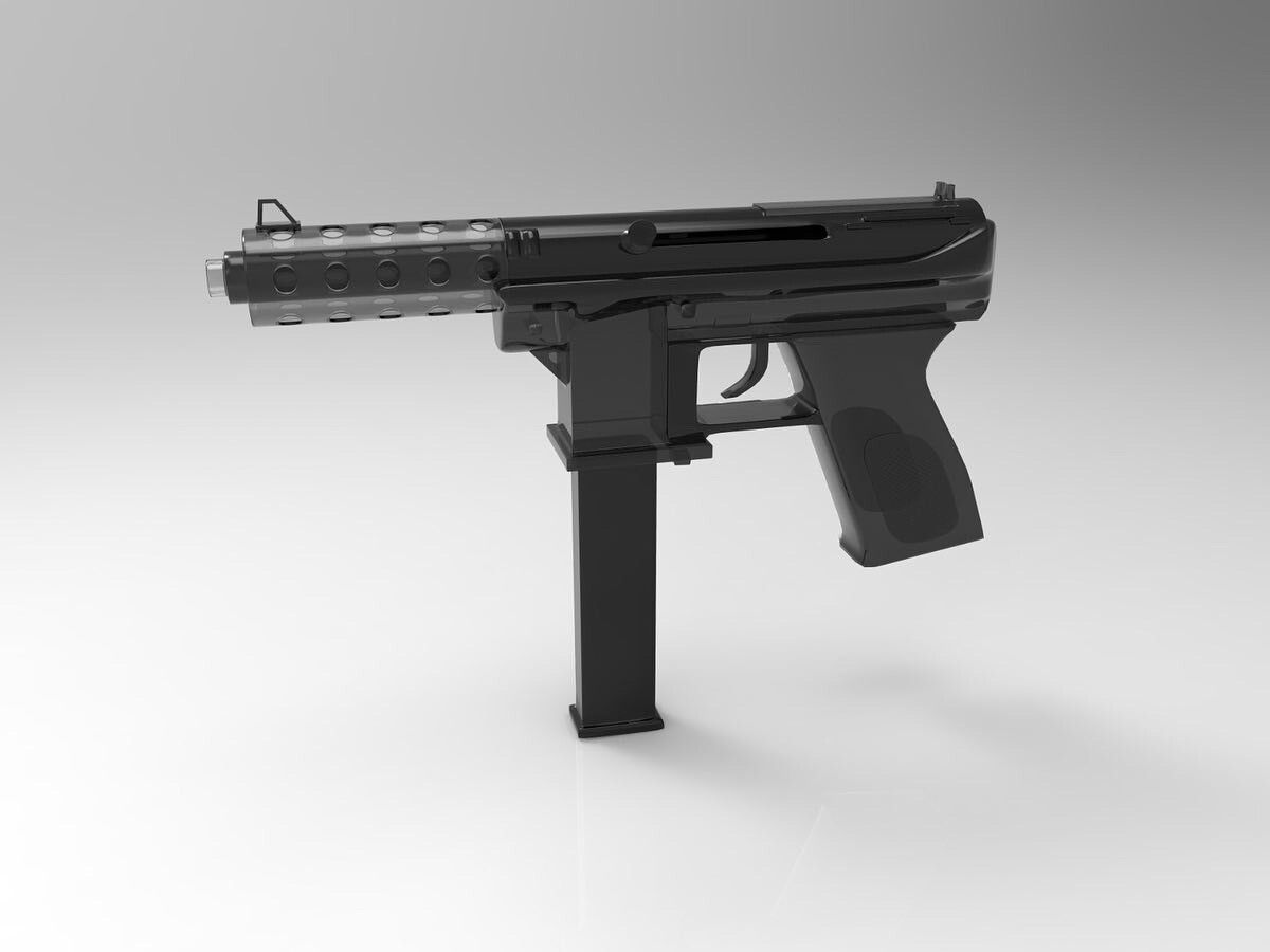 ArtStation - TEC-9 Submachine gun (2020)