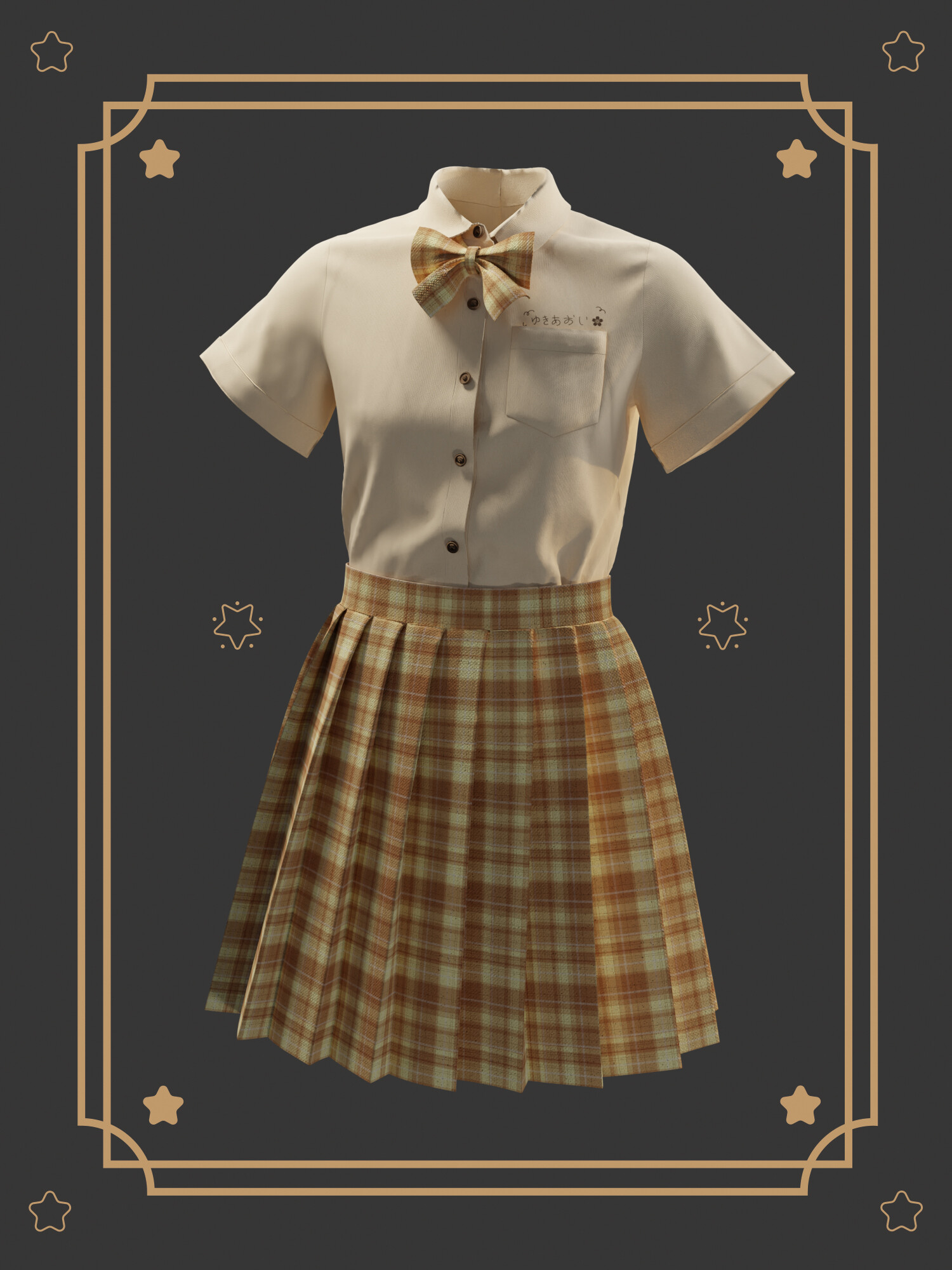 ArtStation - JK uniform Caramel Pudding