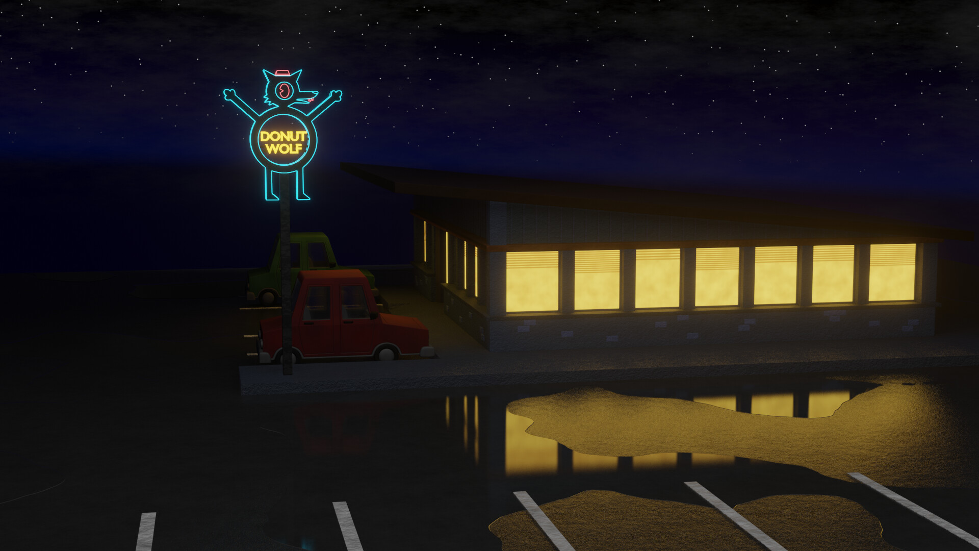 ArtStation - NITW. Donut wolf