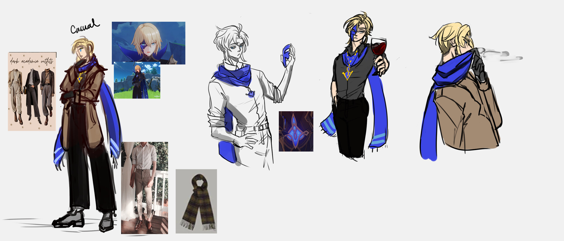 ArtStation - Dainsleif Charcter Redesign (school project)