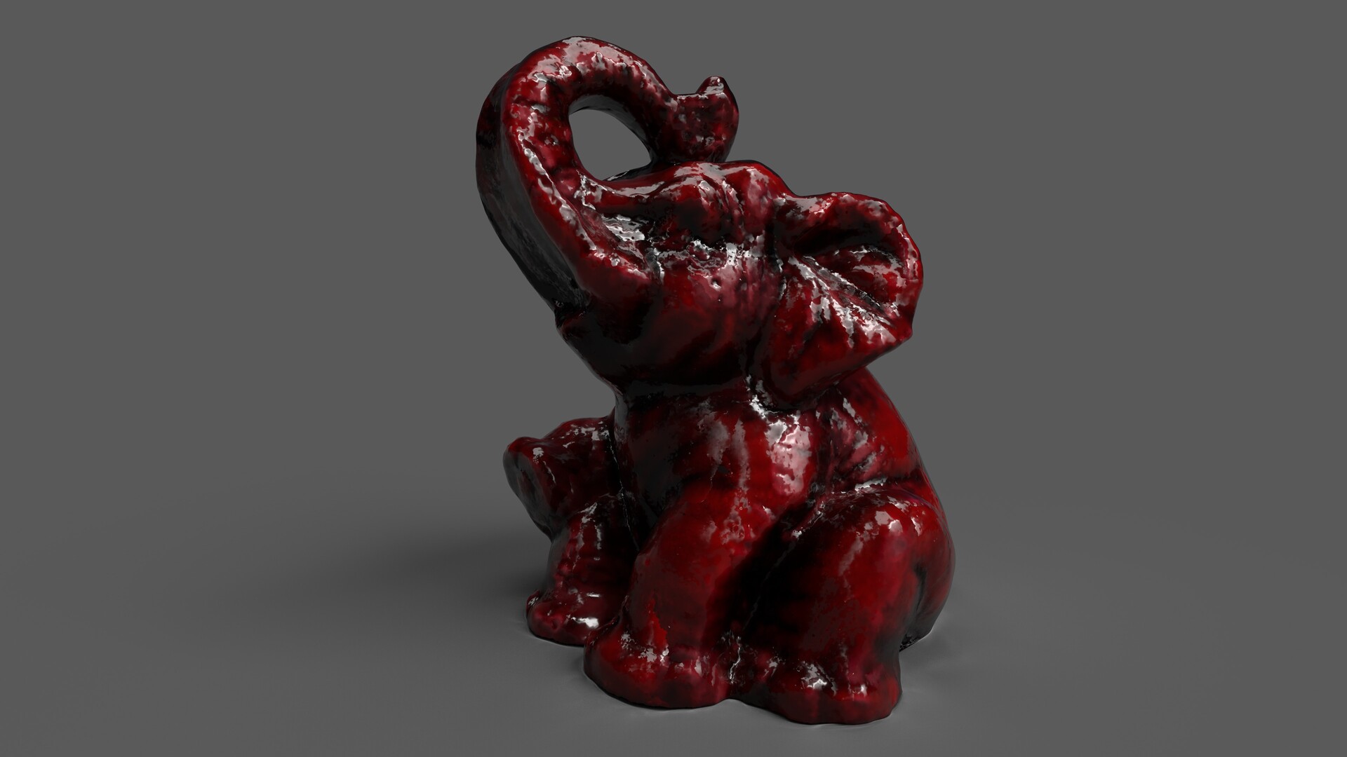 ArtStation - Elephant-shaped ornament - 3D Scan