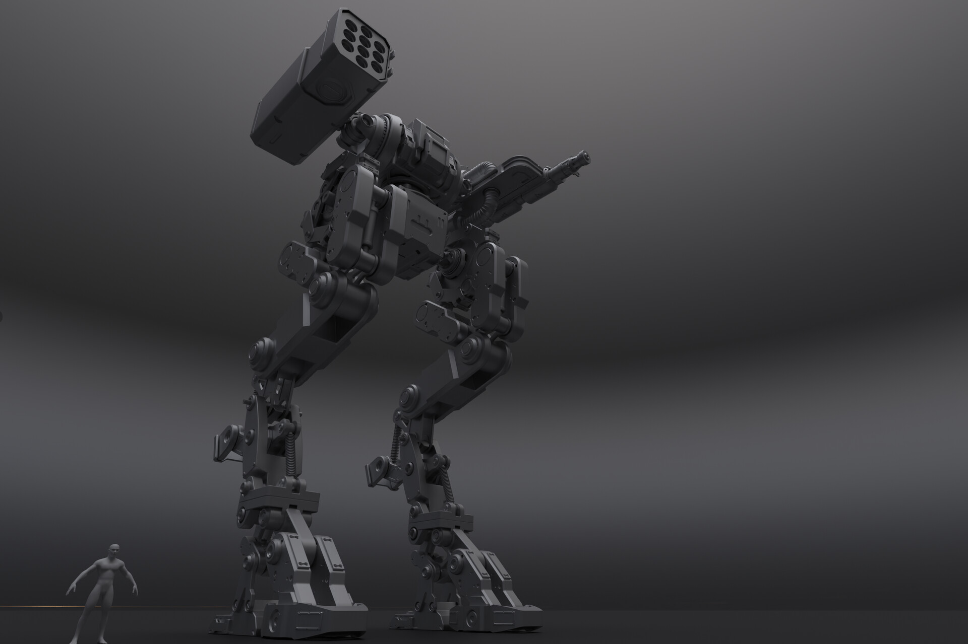 ArtStation - Mech Kitbash creativity activity