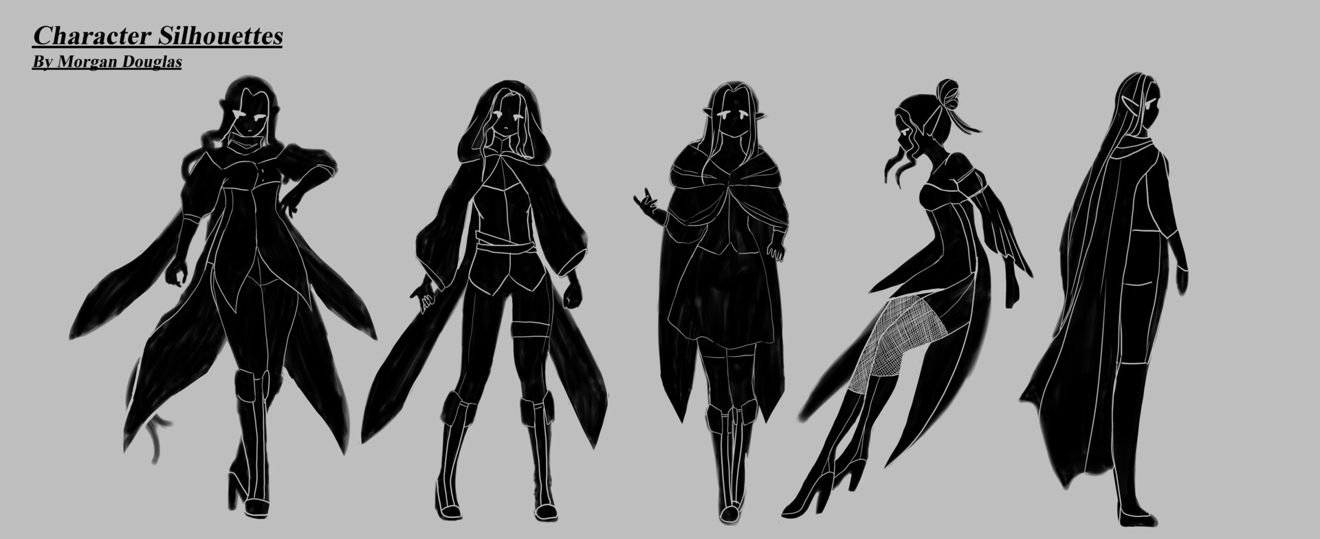 ArtStation - Character Silhouettes