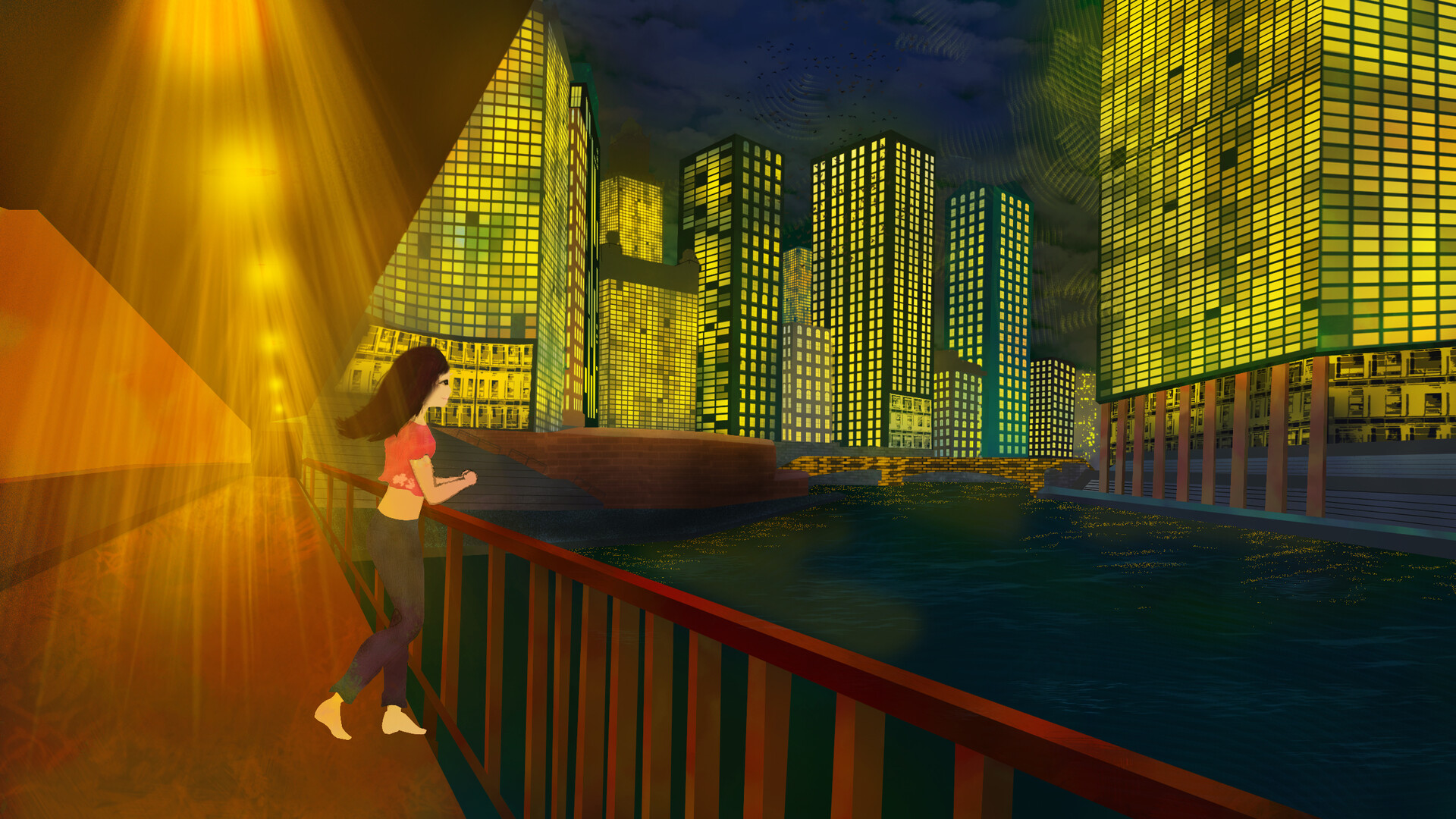 ArtStation - The city is calling me