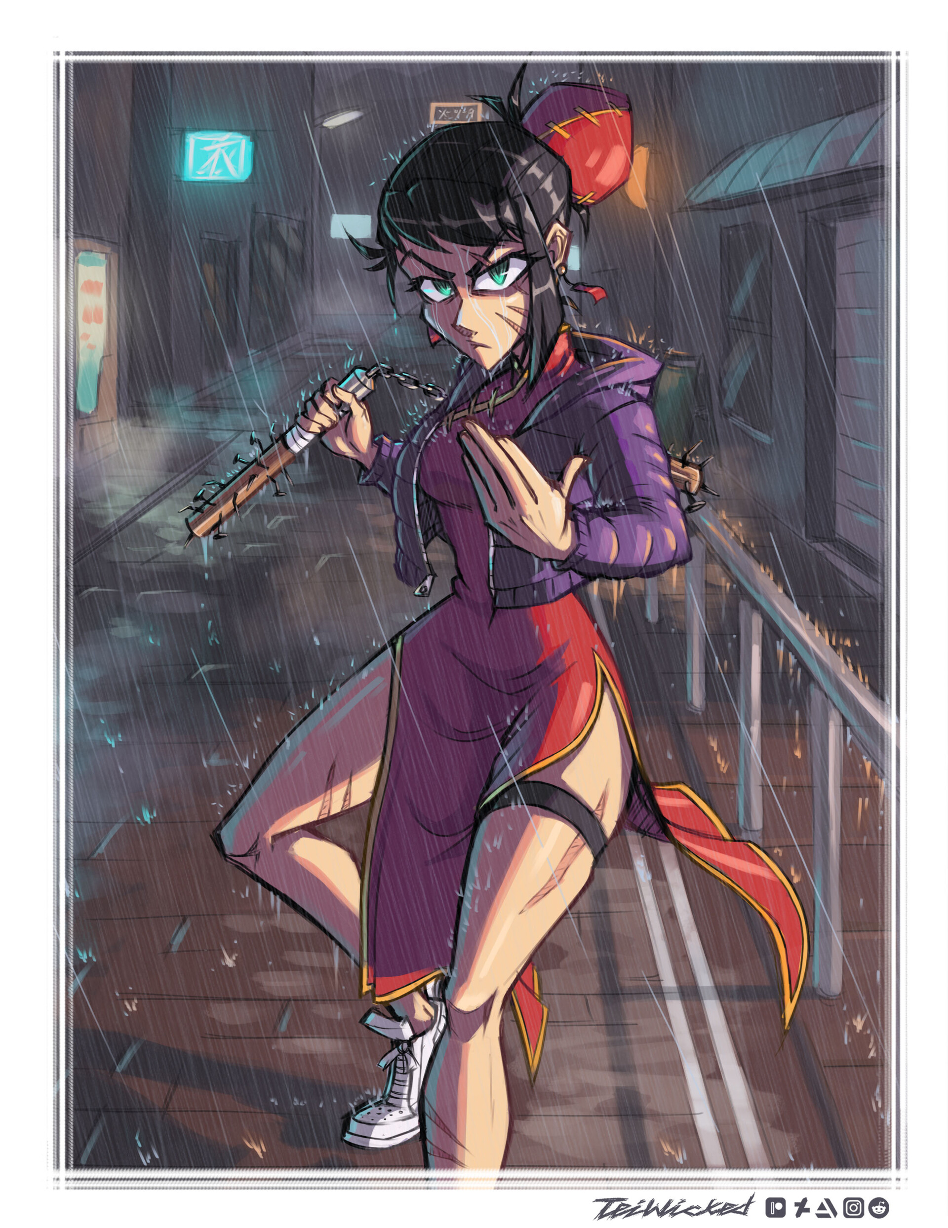 ArtStation - POV: You pissed her off after work...